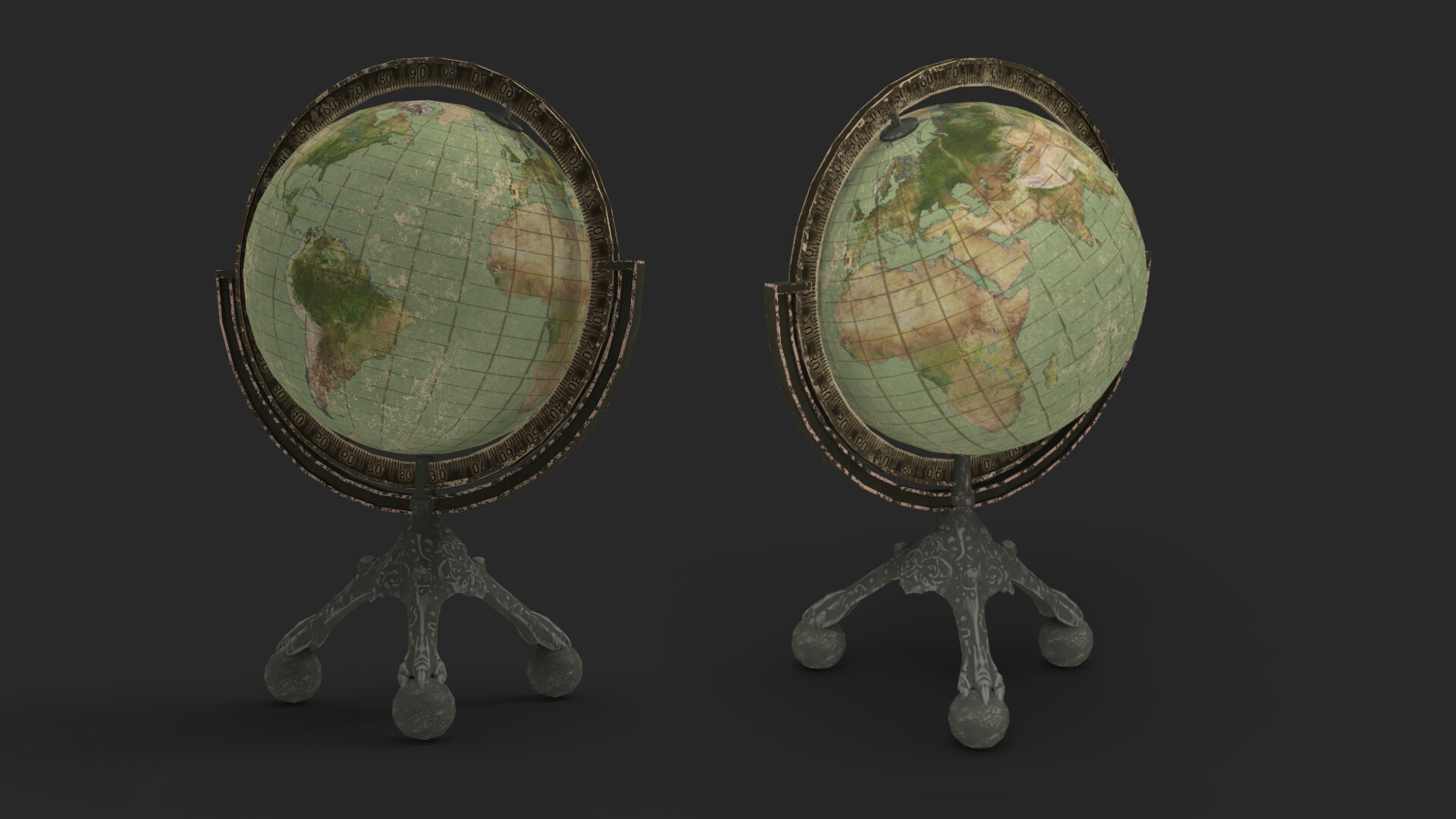 ArtStation - Retro Globe