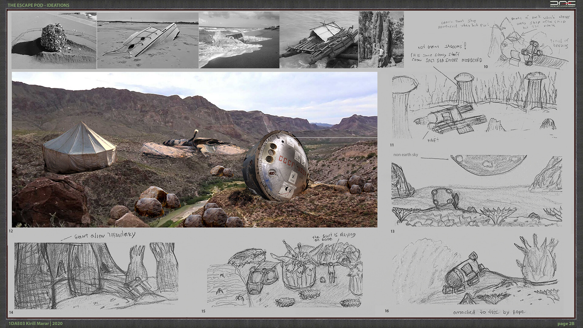 Kirill Marar - Preproduction 2 (TheEscapePod, end assignment)