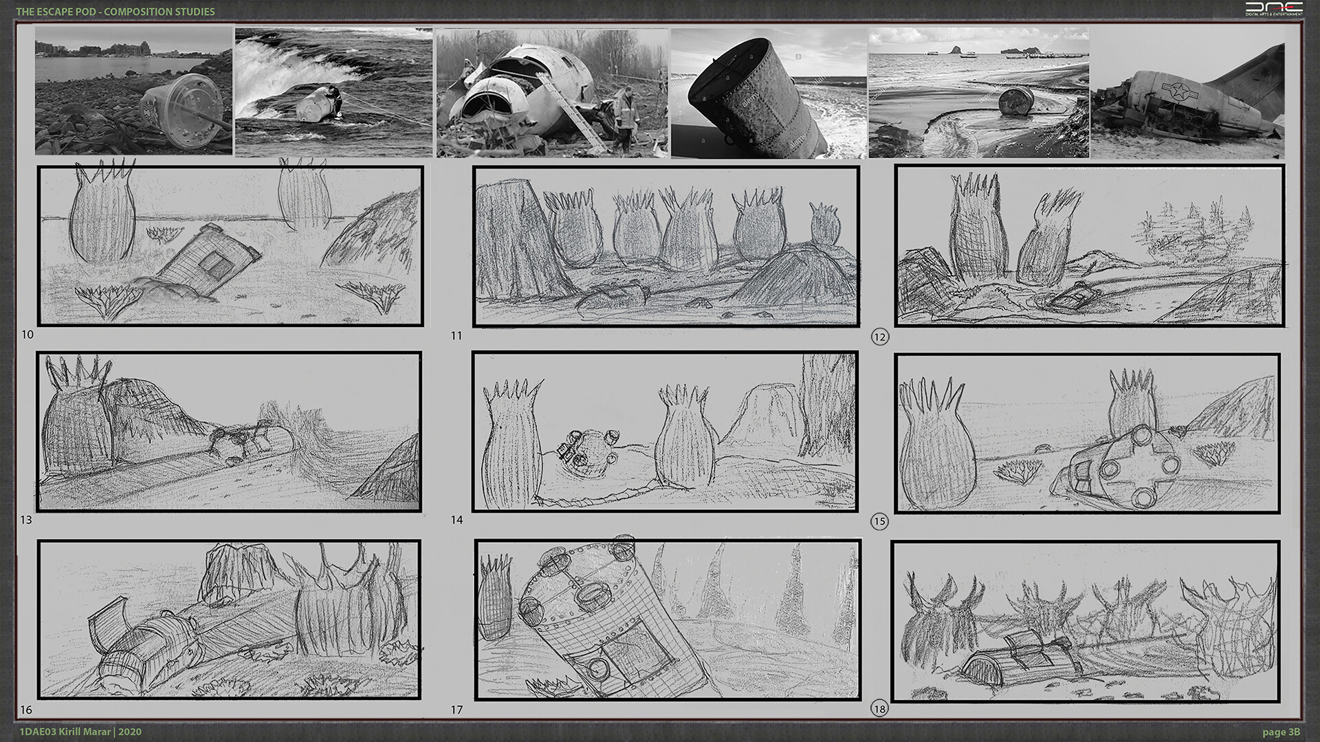 Kirill Marar - Preproduction 2 (TheEscapePod, end assignment)