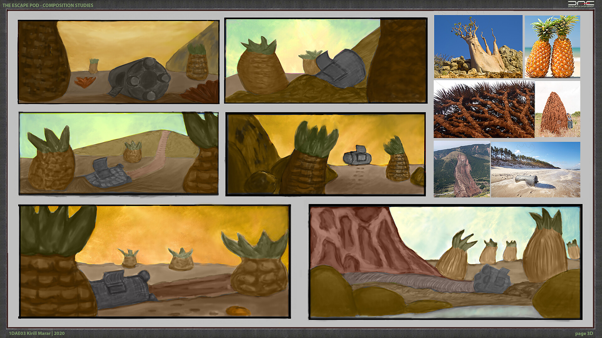 Kirill Marar - Preproduction 2 (TheEscapePod, end assignment)