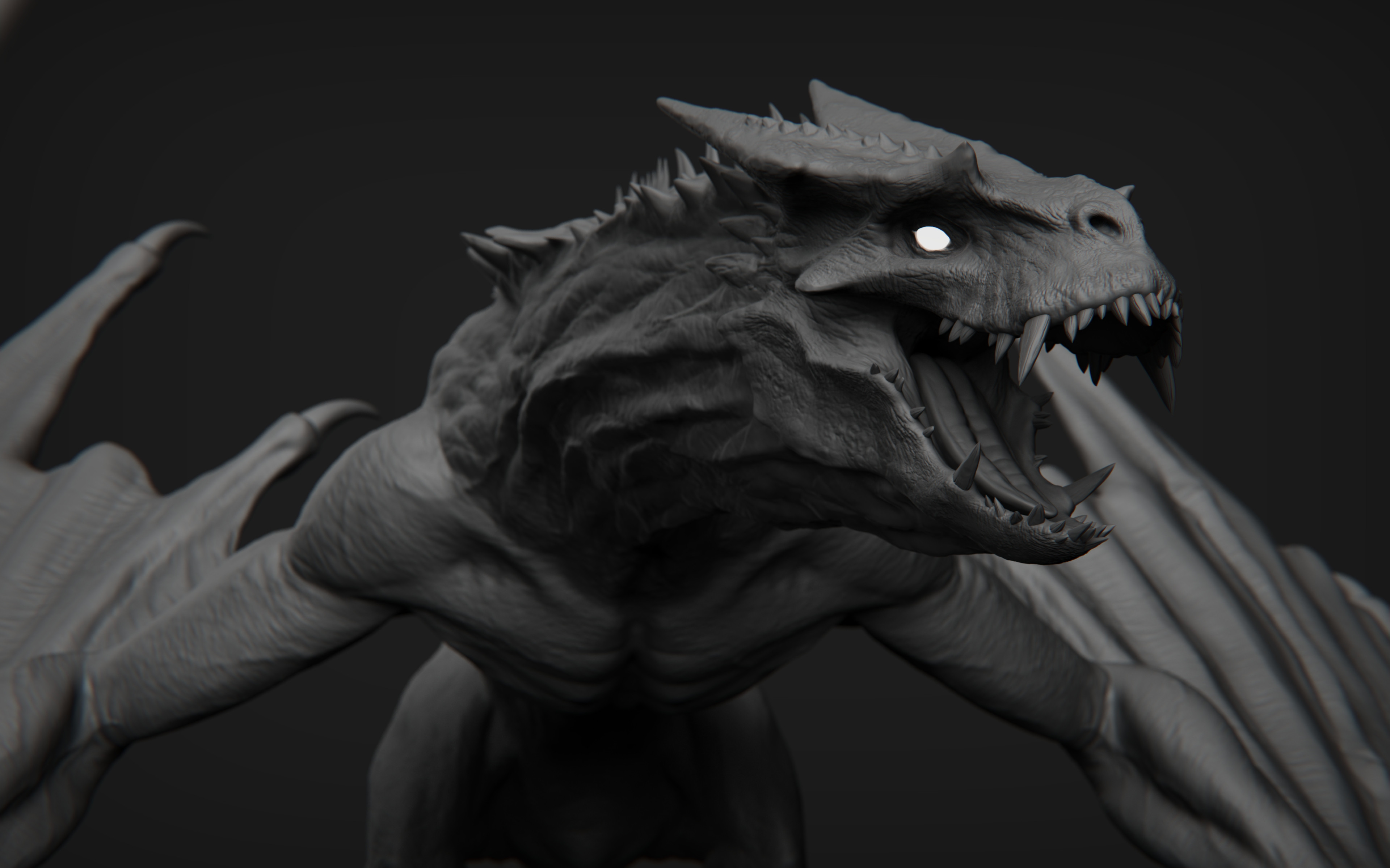 Grigory Rudenko - Dragon Zbrush Sculpt
