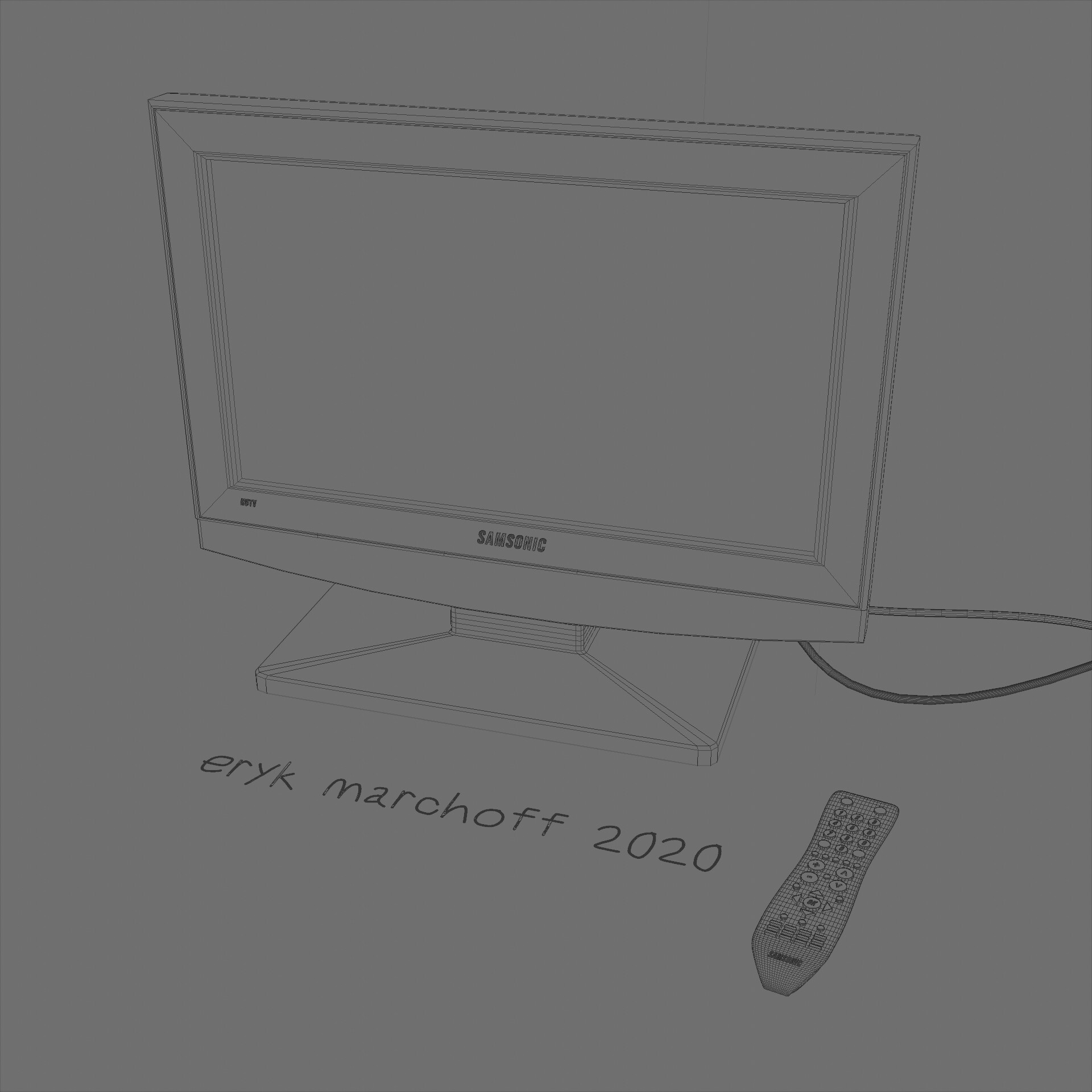 Eryk Marchoff - TV & Remote [PROP]