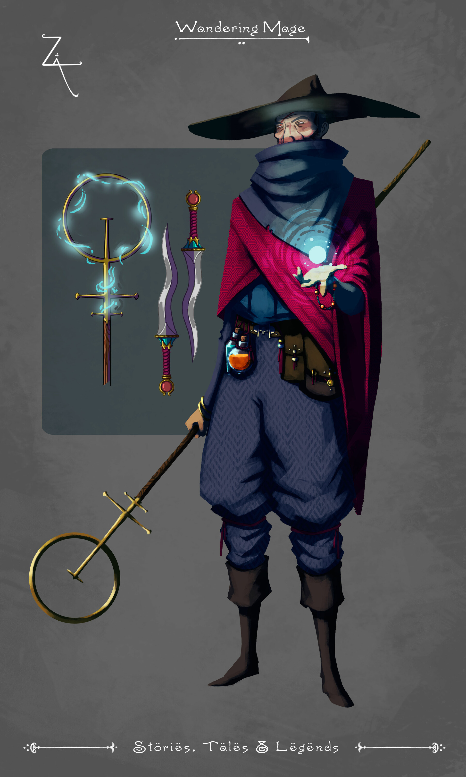ArtStation - Wandering Magician