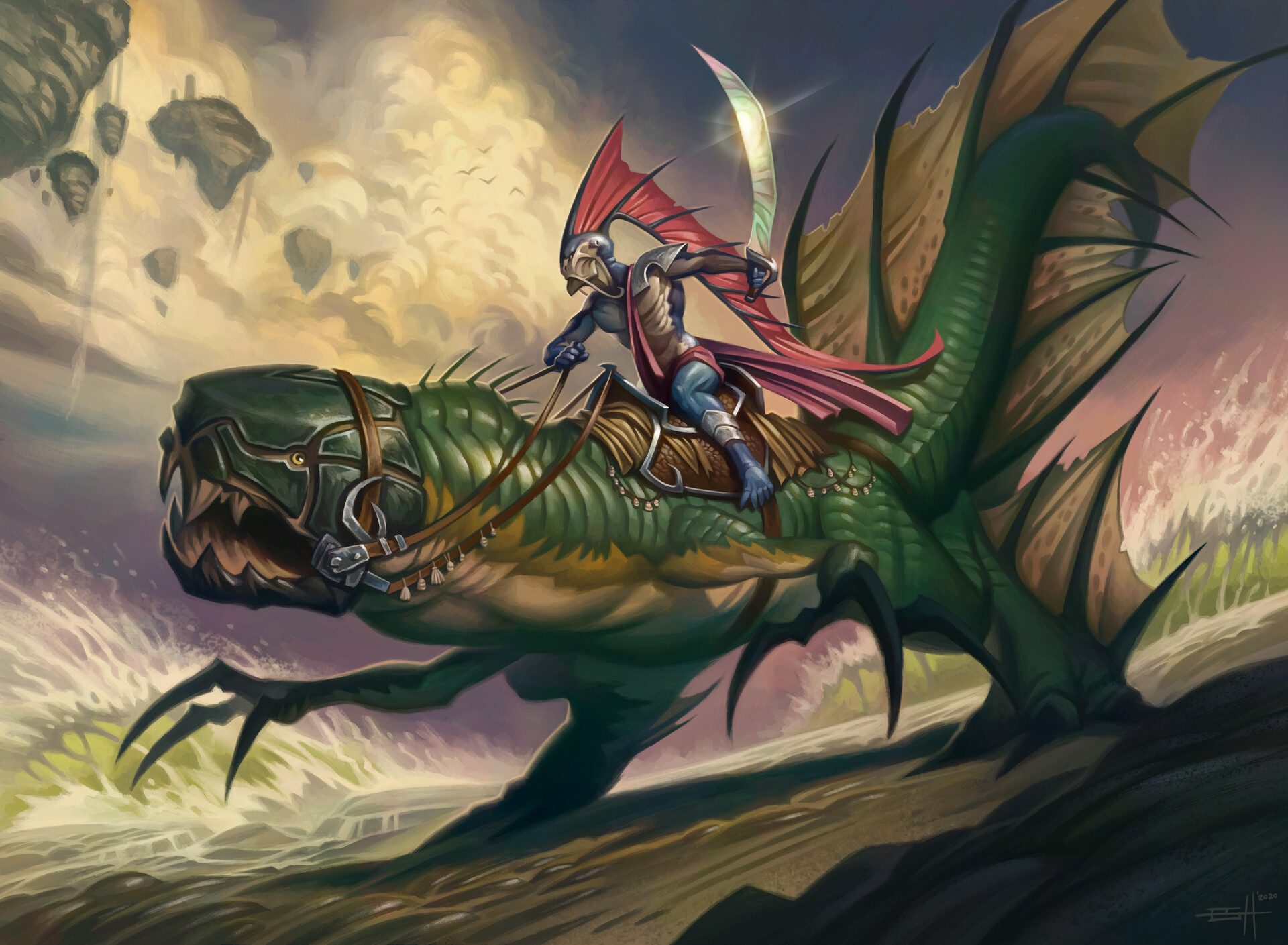 ArtStation - Sea Knight