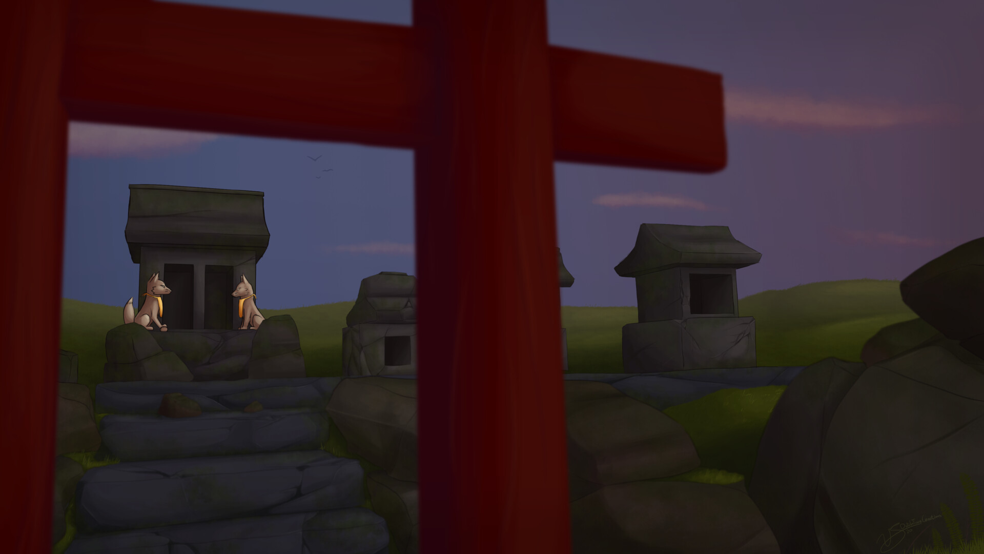 Vivian ~ DutchTigerCreations - Japanese Inari Shrine
