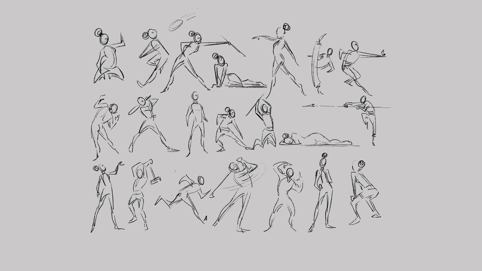ArtStation - Gesture drawing