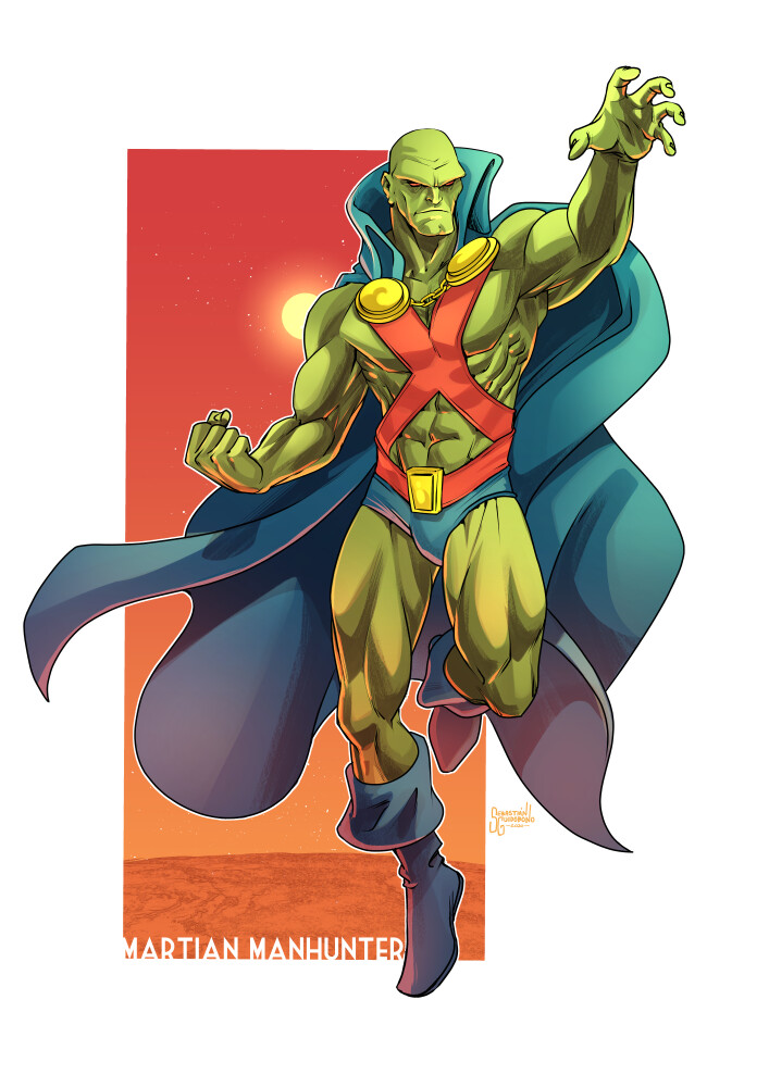 ArtStation - Martian Manhunter