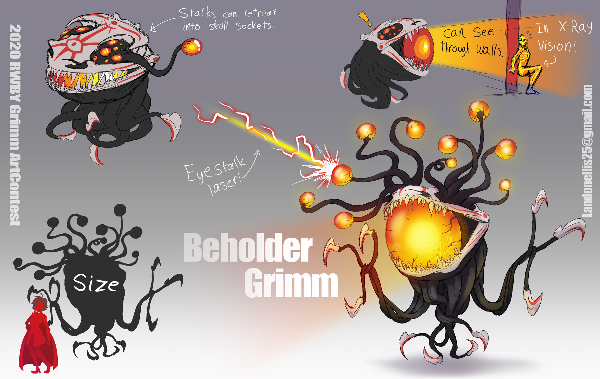 Landon Ellis - Landon Ellis 2020 RWBY Grimm designs