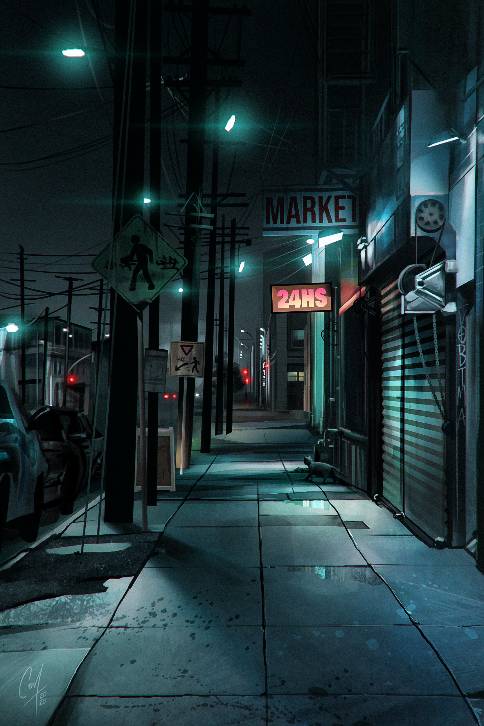 ArtStation - Urban street 01