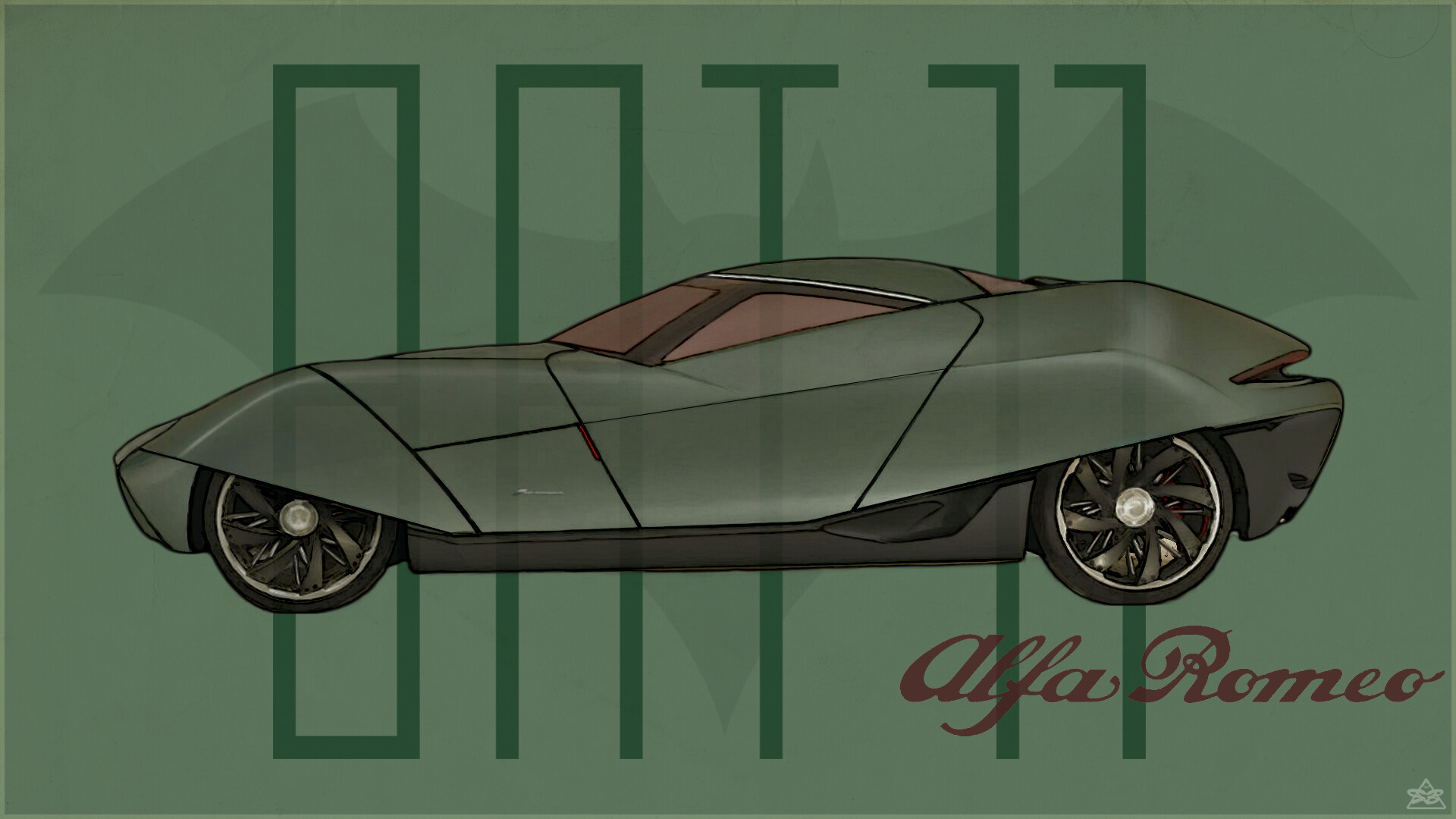 ArtStation - Bertone BAT 11 Alfa Romeo