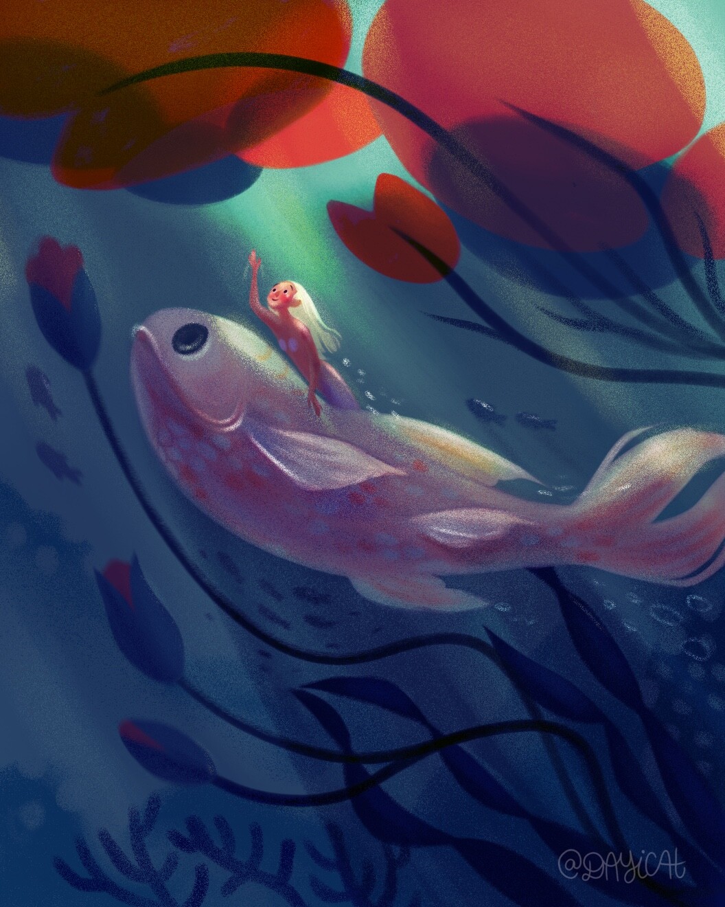 ArtStation - Fish Rider