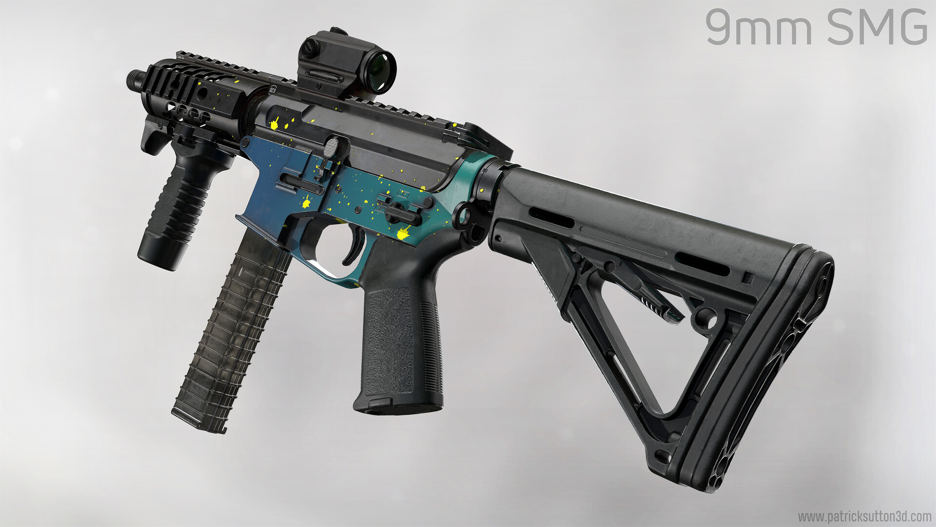 Patrick Sutton - BRINK-style 9mm AR SMG