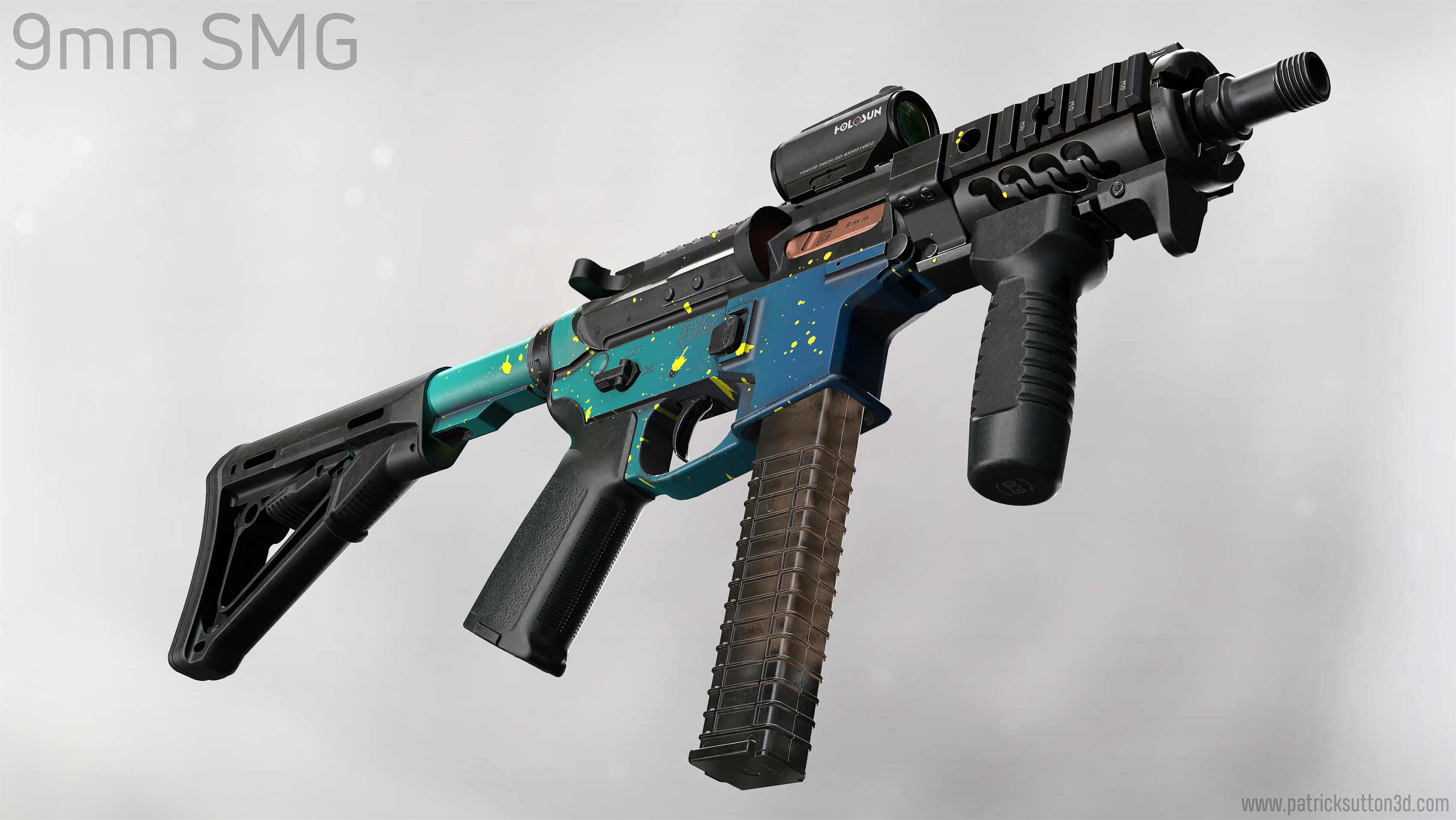 Patrick Sutton - BRINK-style 9mm AR SMG