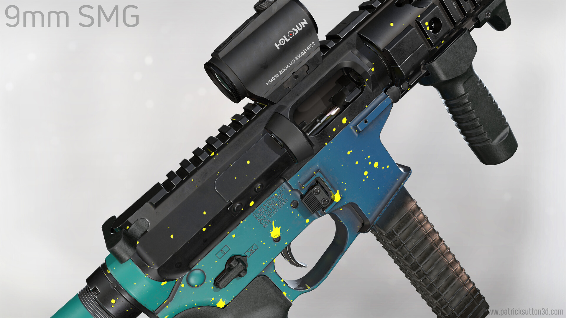 Patrick Sutton - BRINK-style 9mm AR SMG