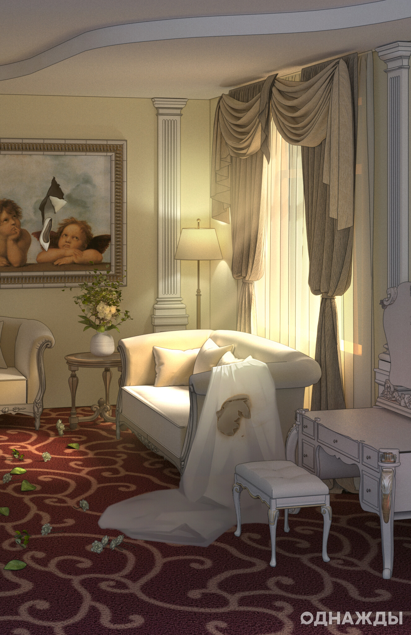 ArtStation - Bride's room