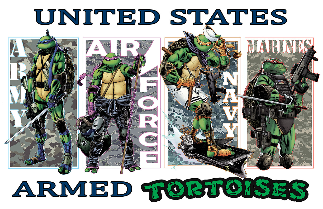 Matthew Weldon - TEENAGE MUTANT NINJA TURTLES - MILITARY VERSIONS