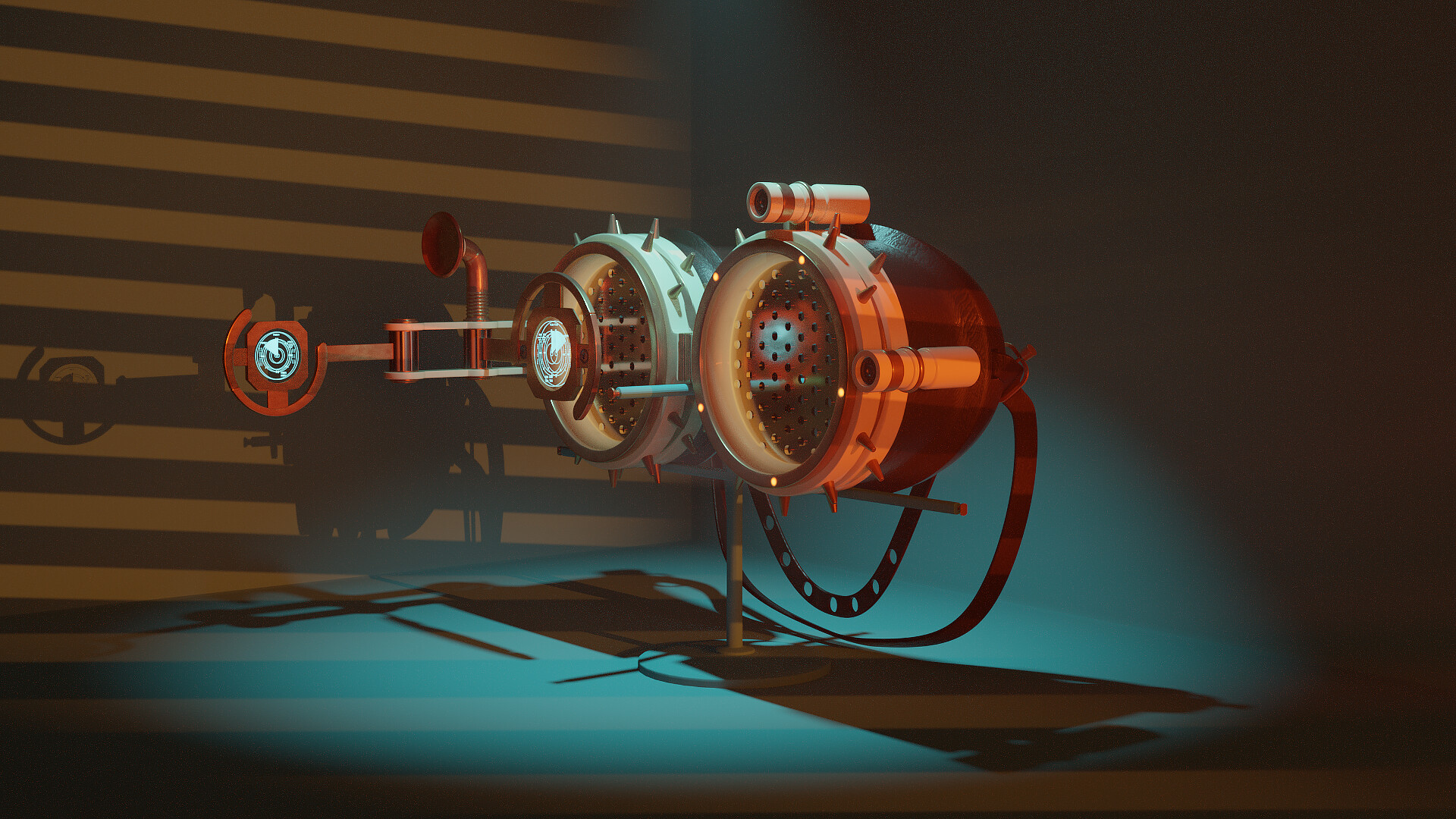 ArtStation - steampunk agent gear