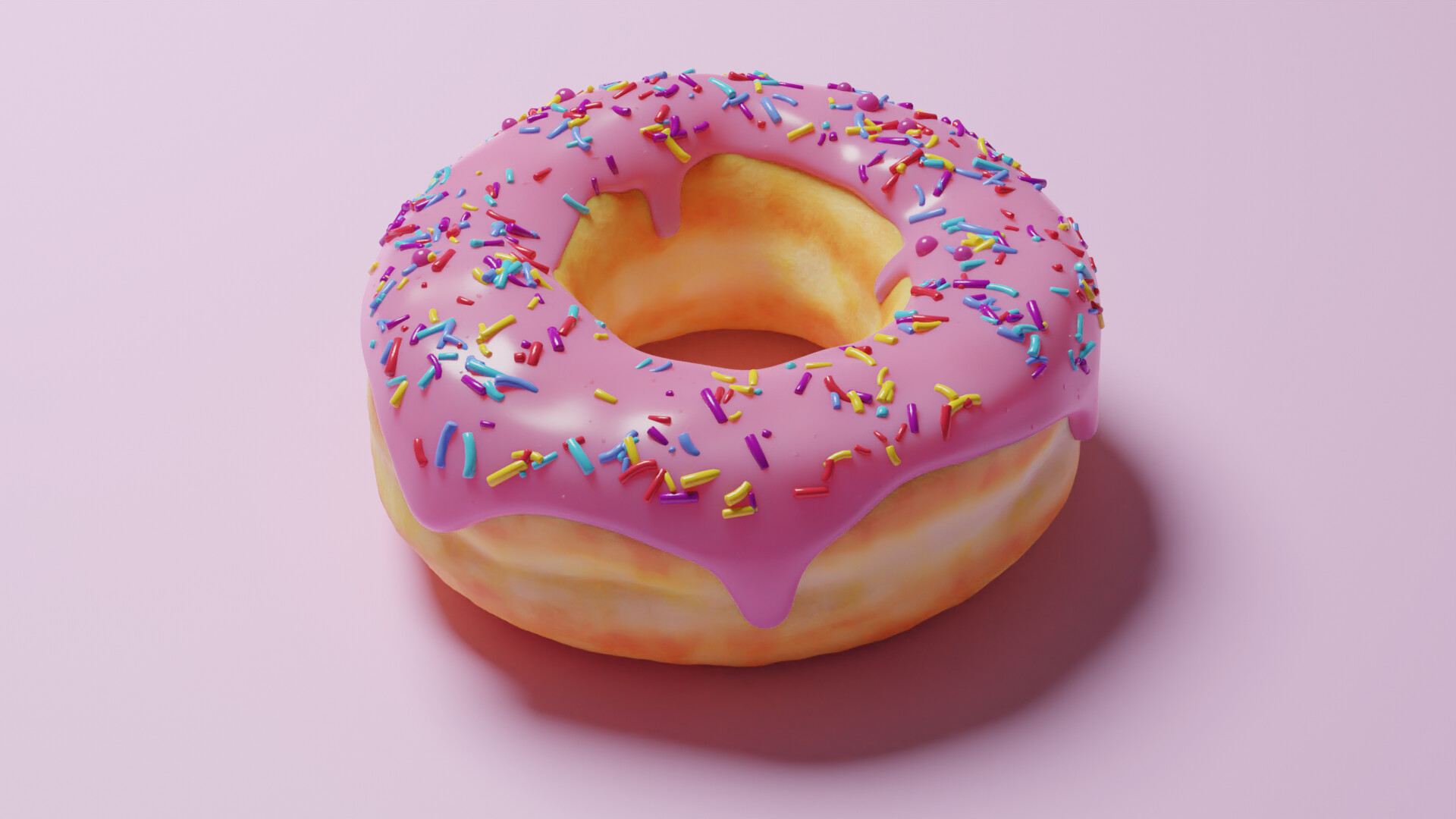 ArtStation - Doughnut 3D Practice