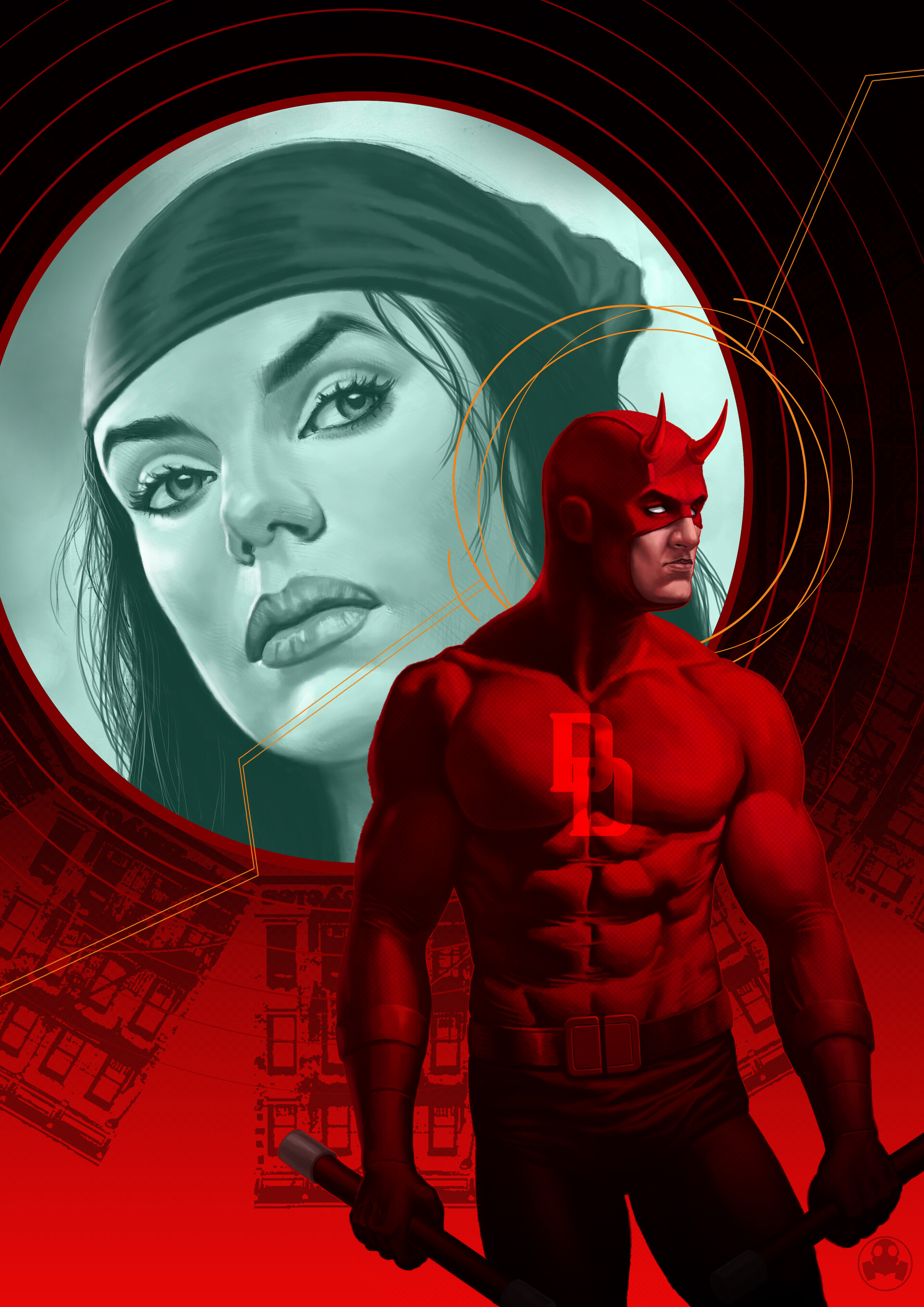 ArtStation - DAREDEVIL - SAMPLE COVER