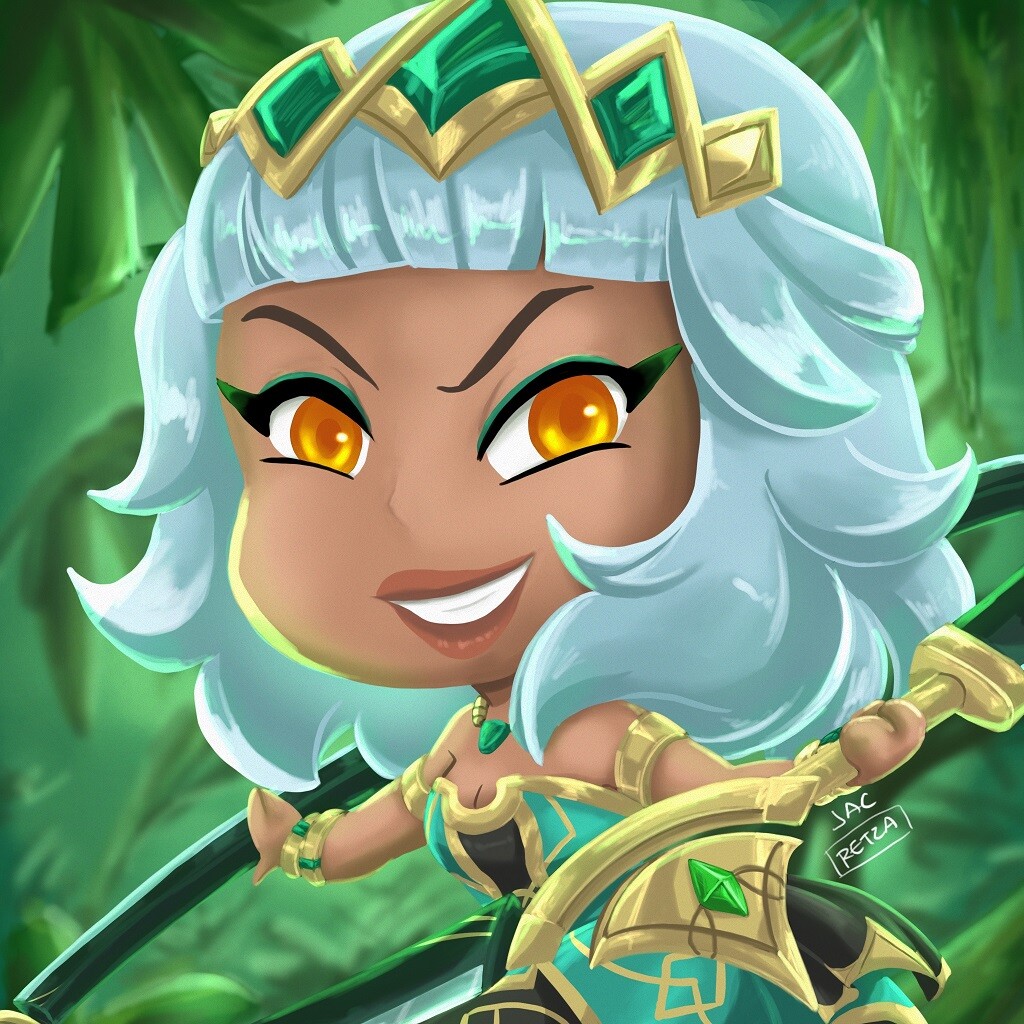 Joana Aguilar Cano - Qiyana icon - fanart