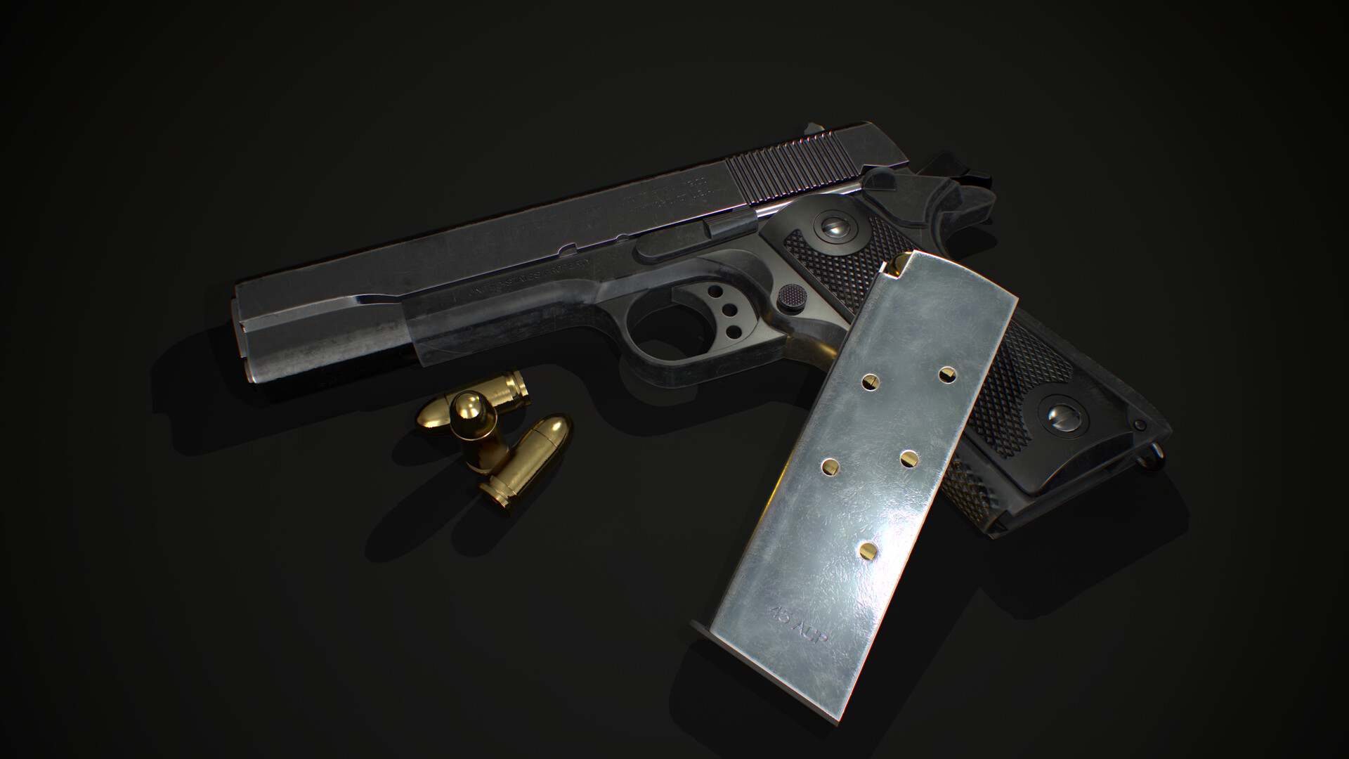 ArtStation - Colt M1911
