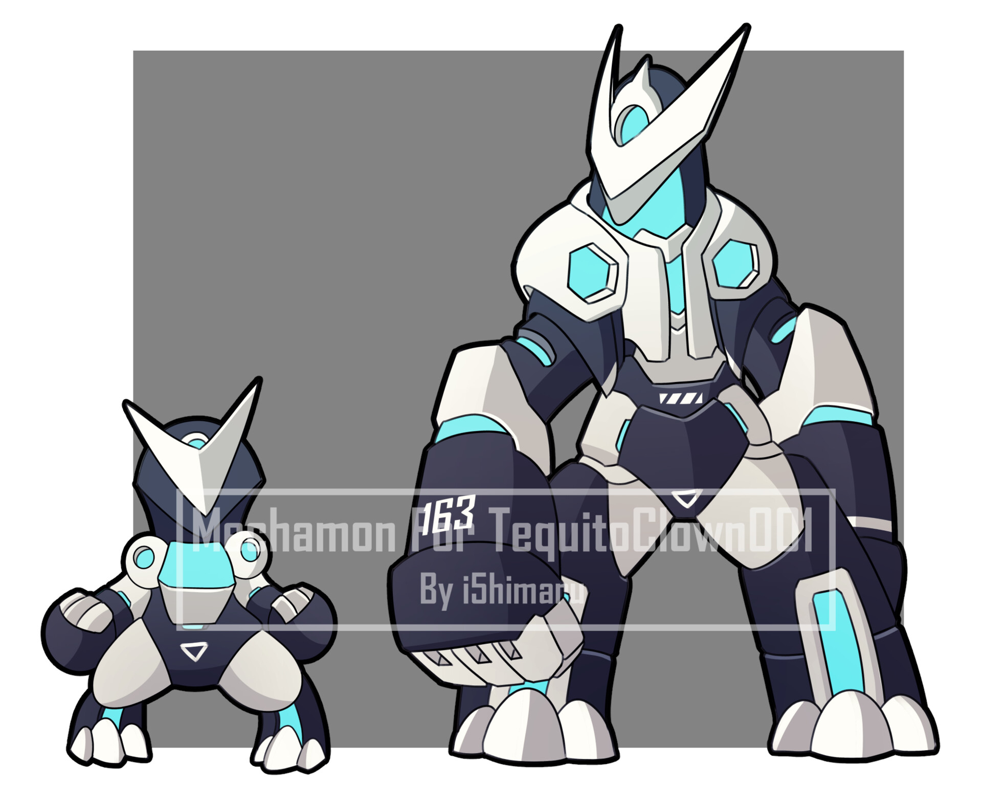 ArtStation - Mechamon For TequitoClown001