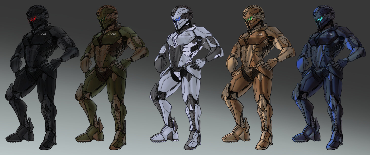 Sci Fi Armor Designs