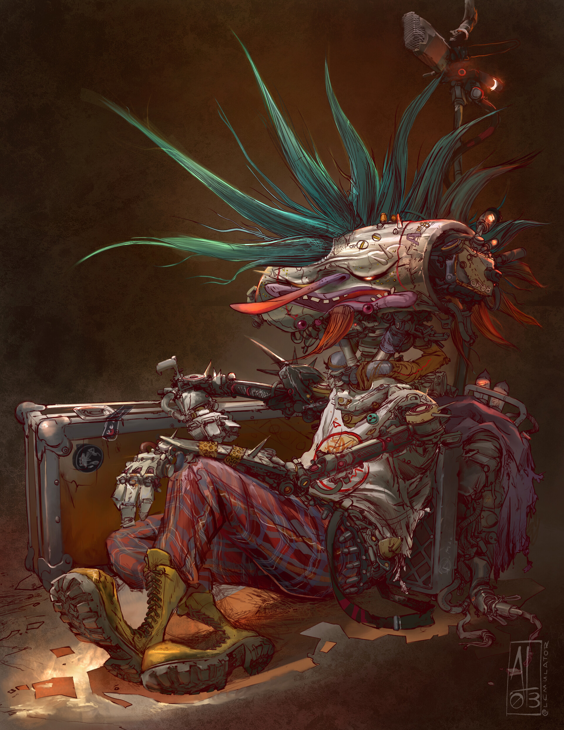 ArtStation - Robot Punk