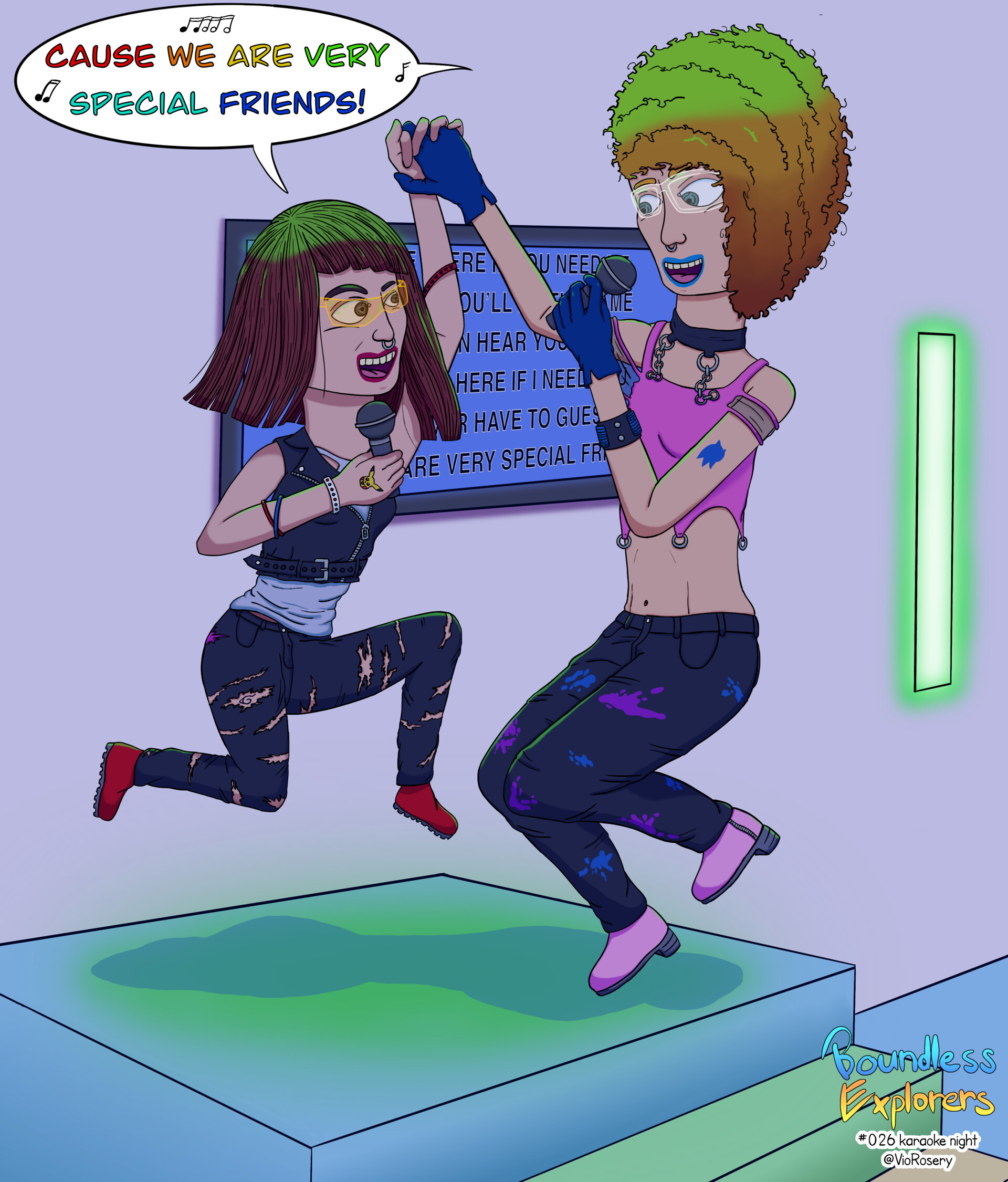 ArtStation - Boundless Explorers #025 (karaoke night)