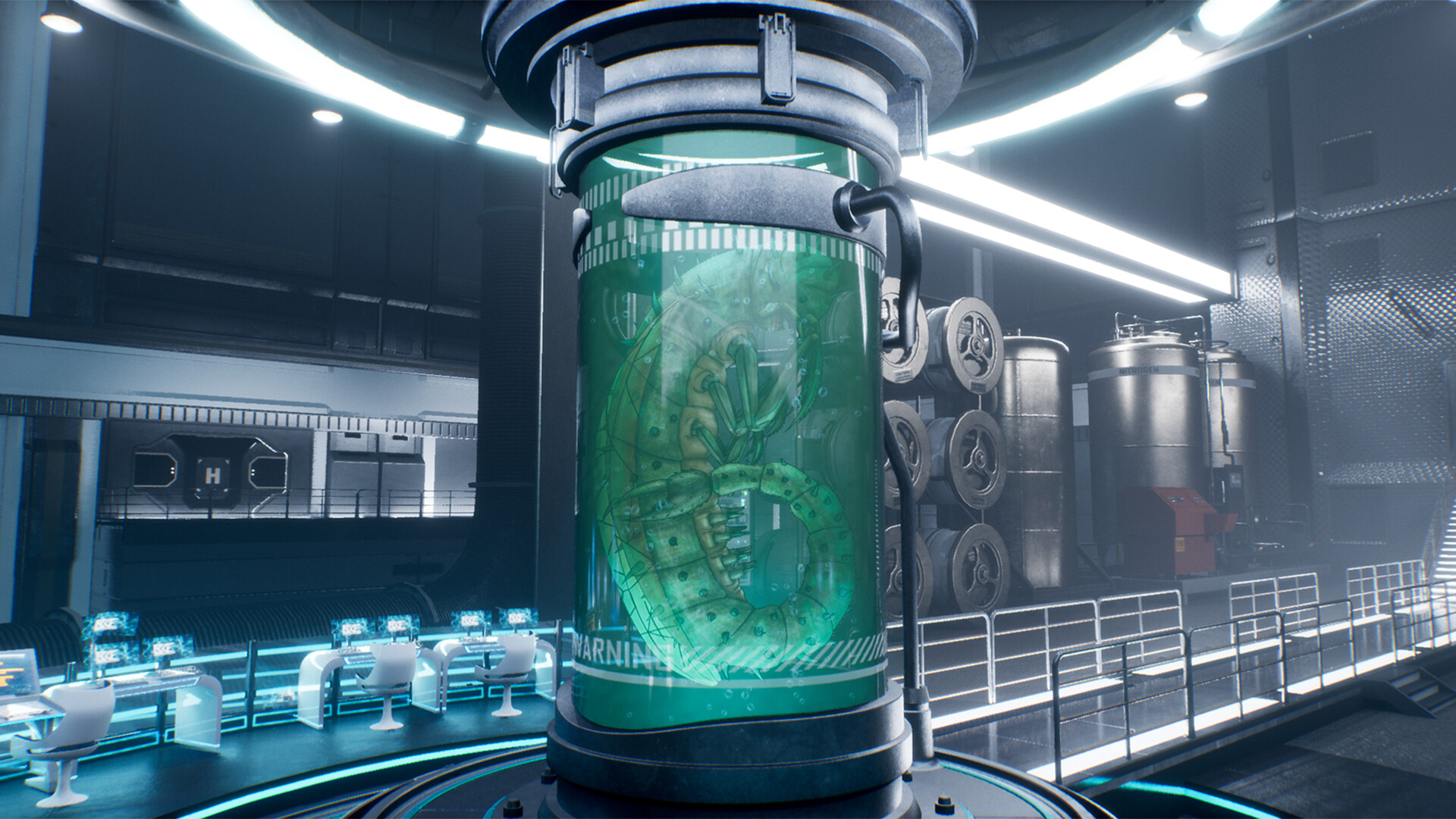 S Leon N - Creature in the laboratory