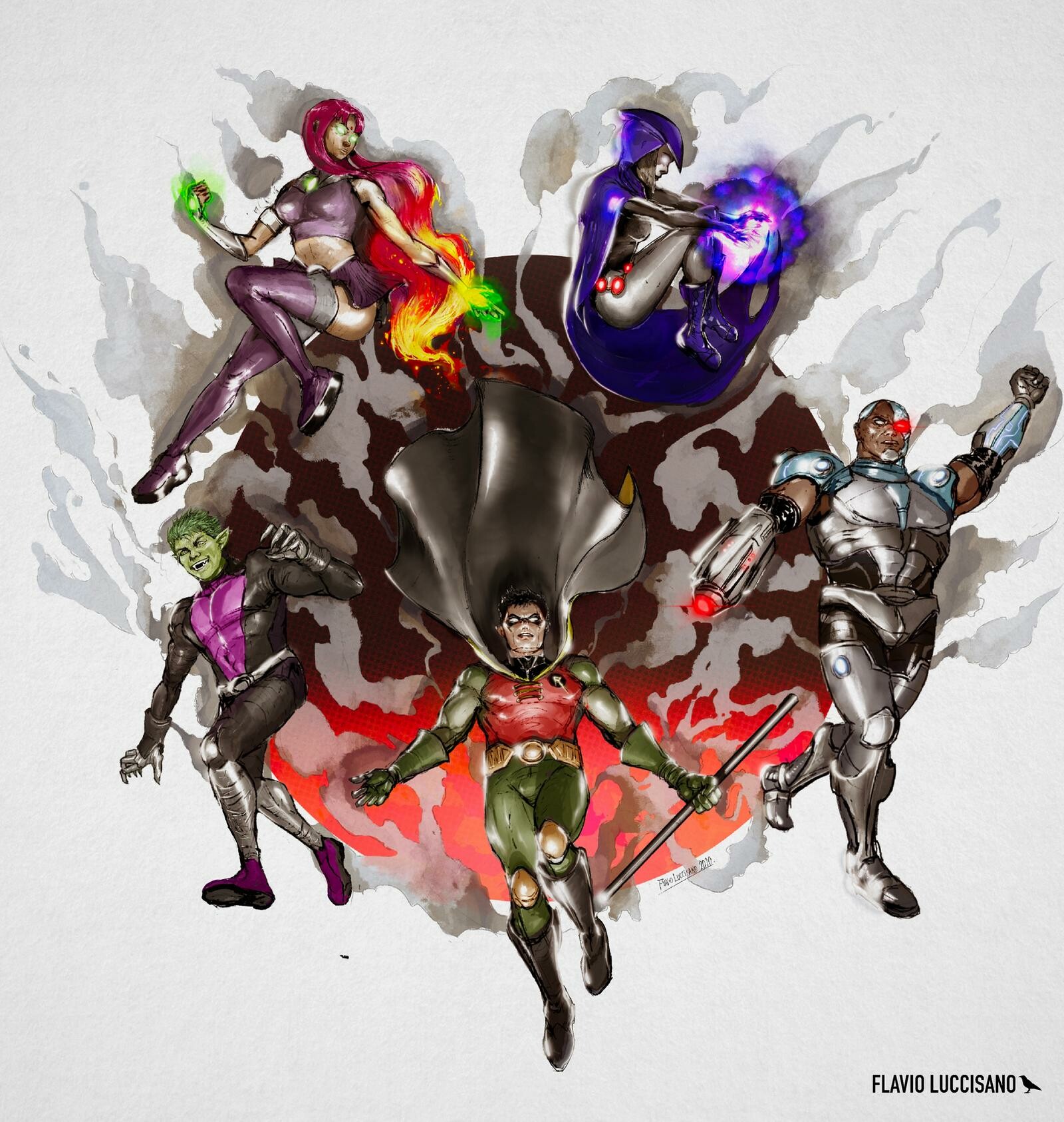 ArtStation - Teen Titans