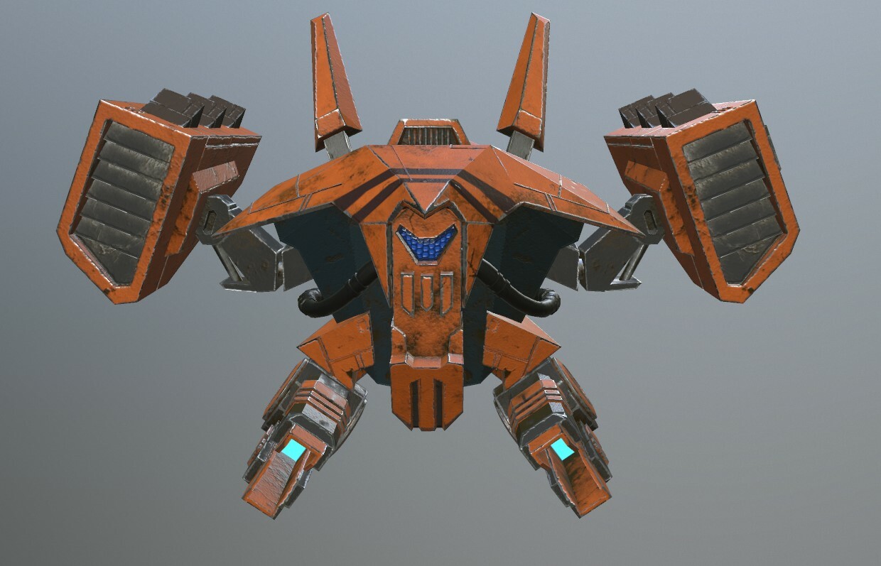 ArtStation - Flying Robot