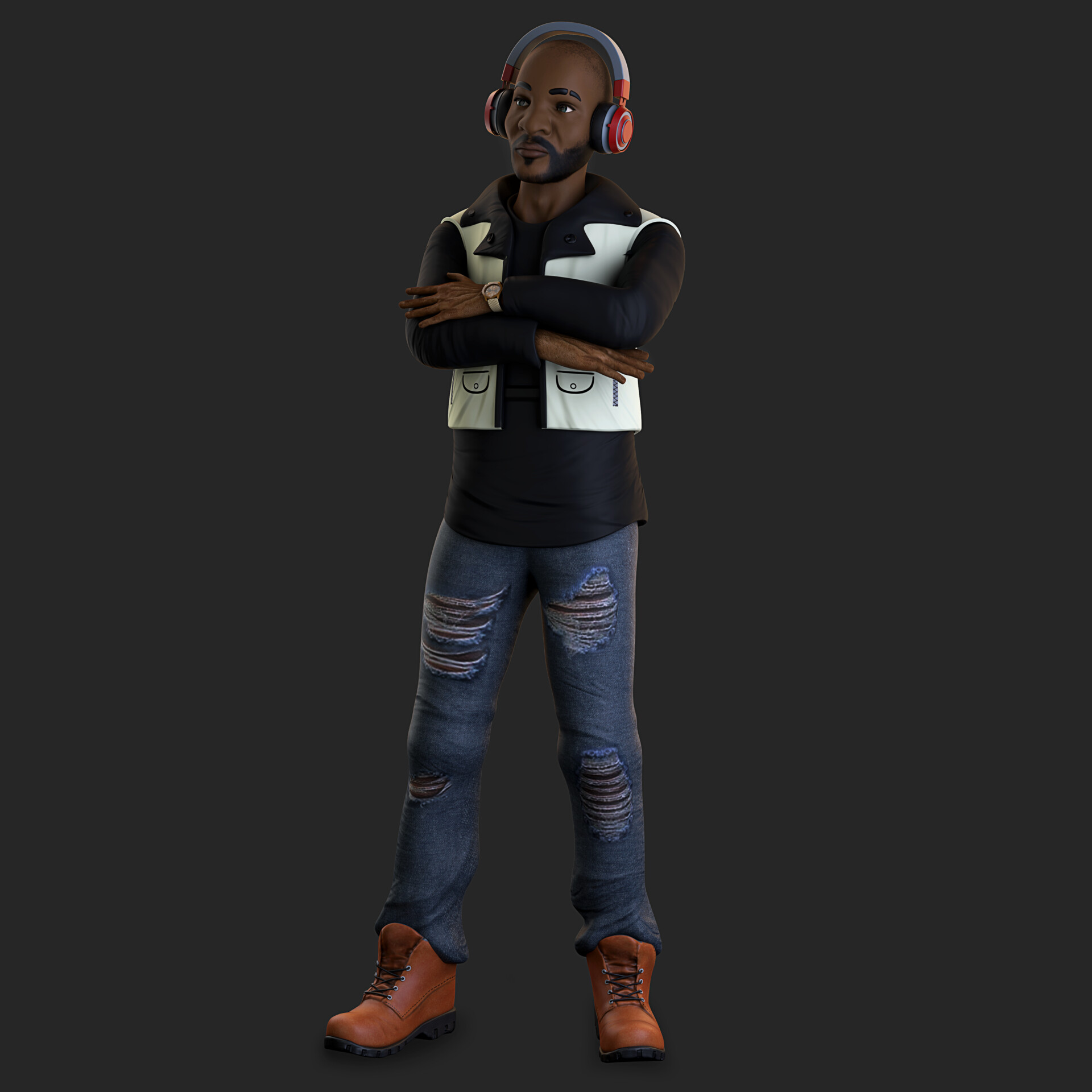 ArtStation - 3D Semi Real Model