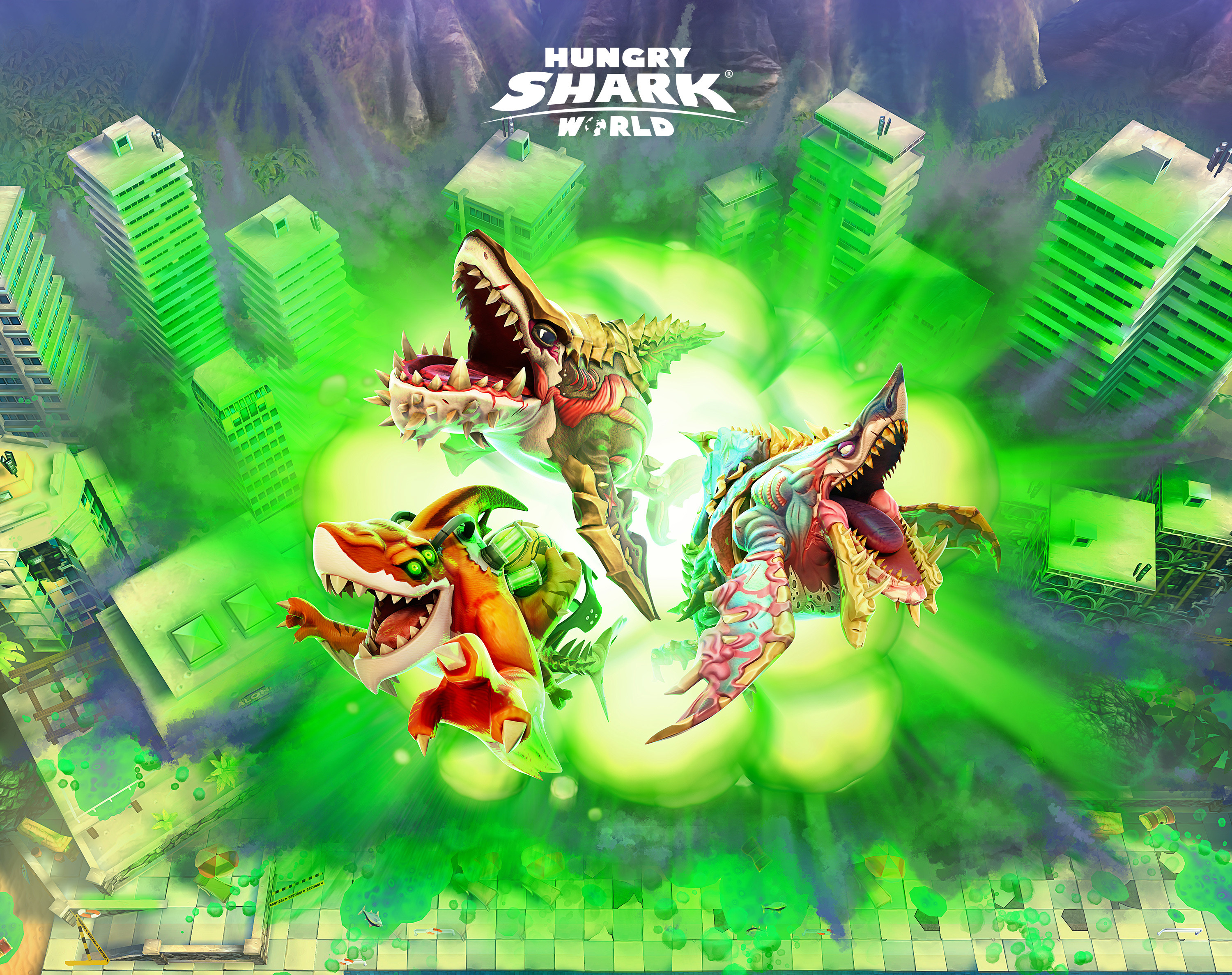 Thomas Veyrat - Hungry Shark World keyarts