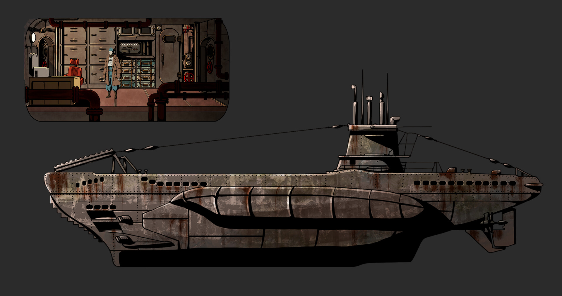 ArtStation - U-boat