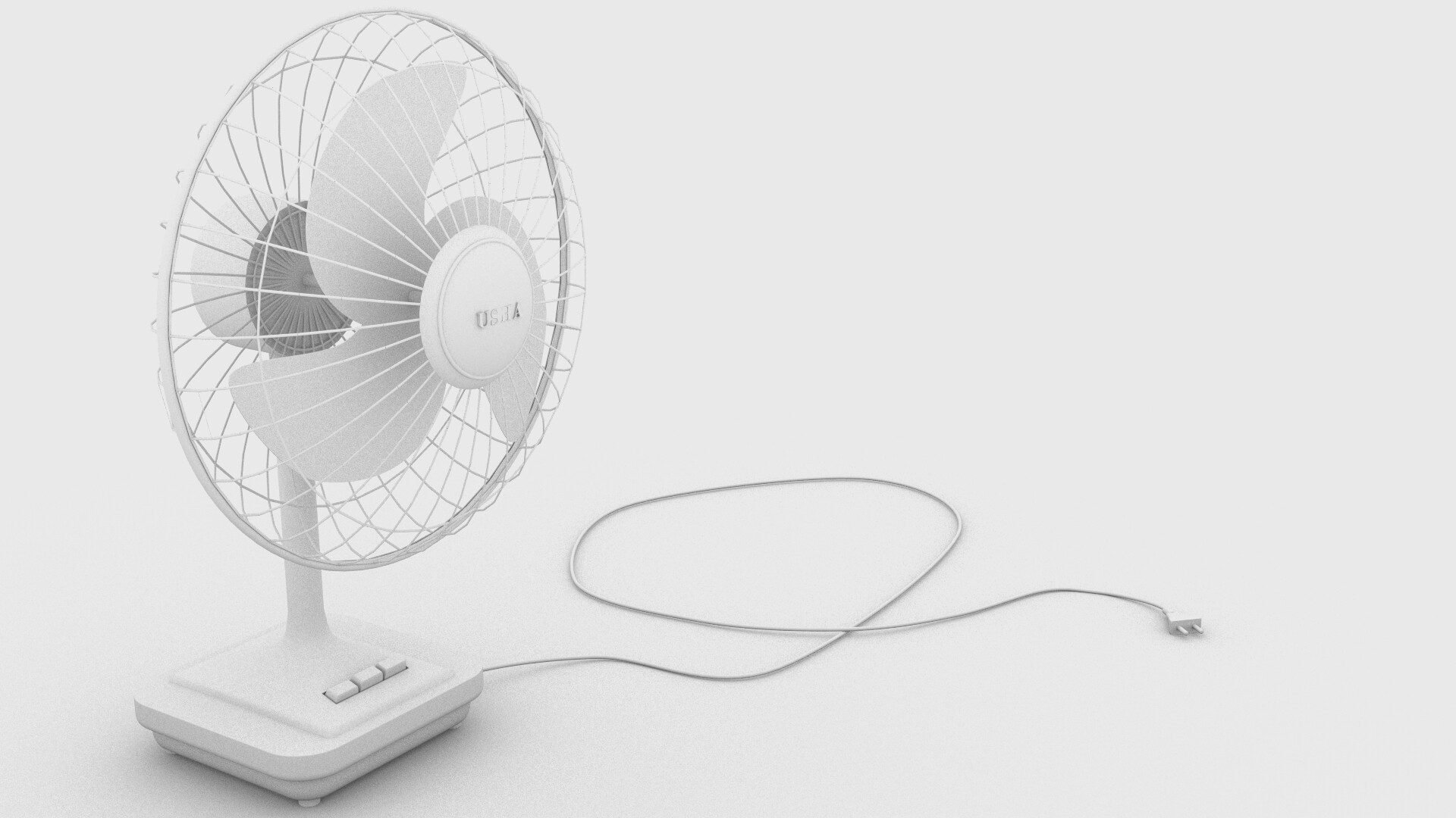 ArtStation - Table fan