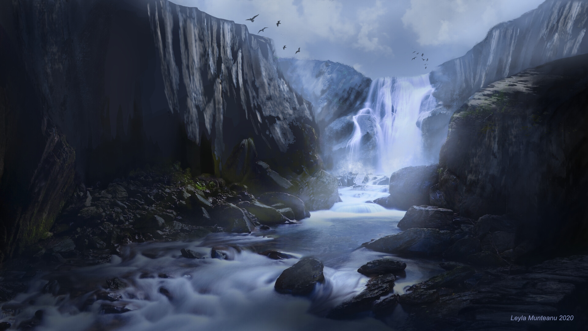 ArtStation - Waterfall