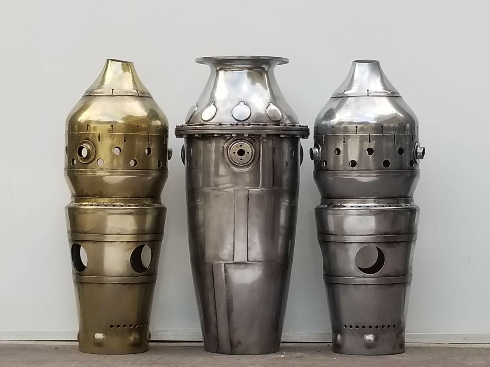 Gordon Tarpley - Rolls Royce Derwent Combustor liner replica (IG-88 head)