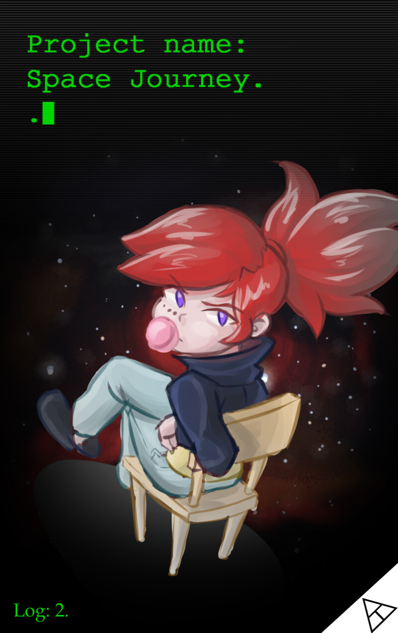 ArtStation - Project name: space Journey. Cover #2