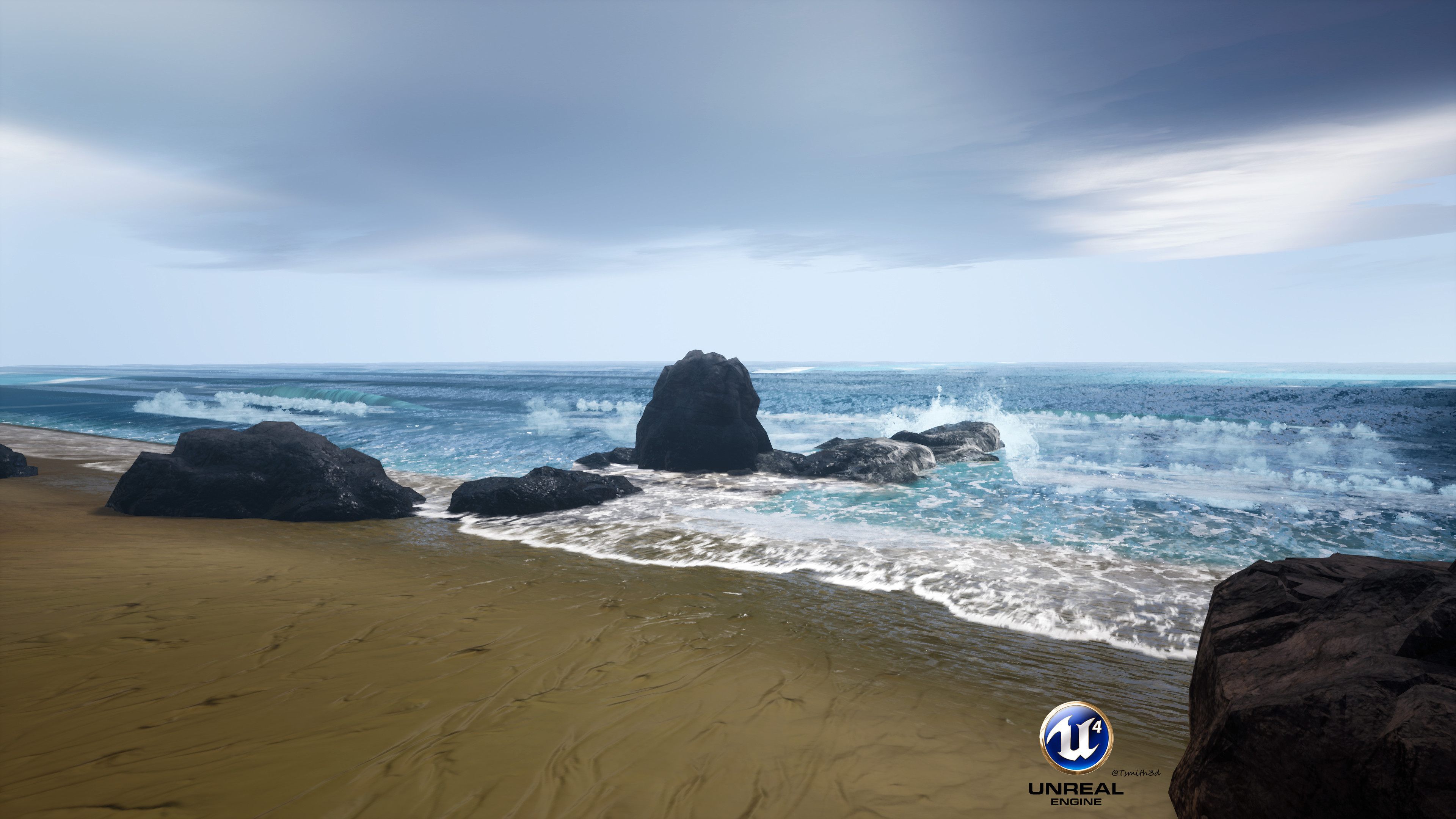 Tyler Smith - Ocean Shader and Particle effects in UE4