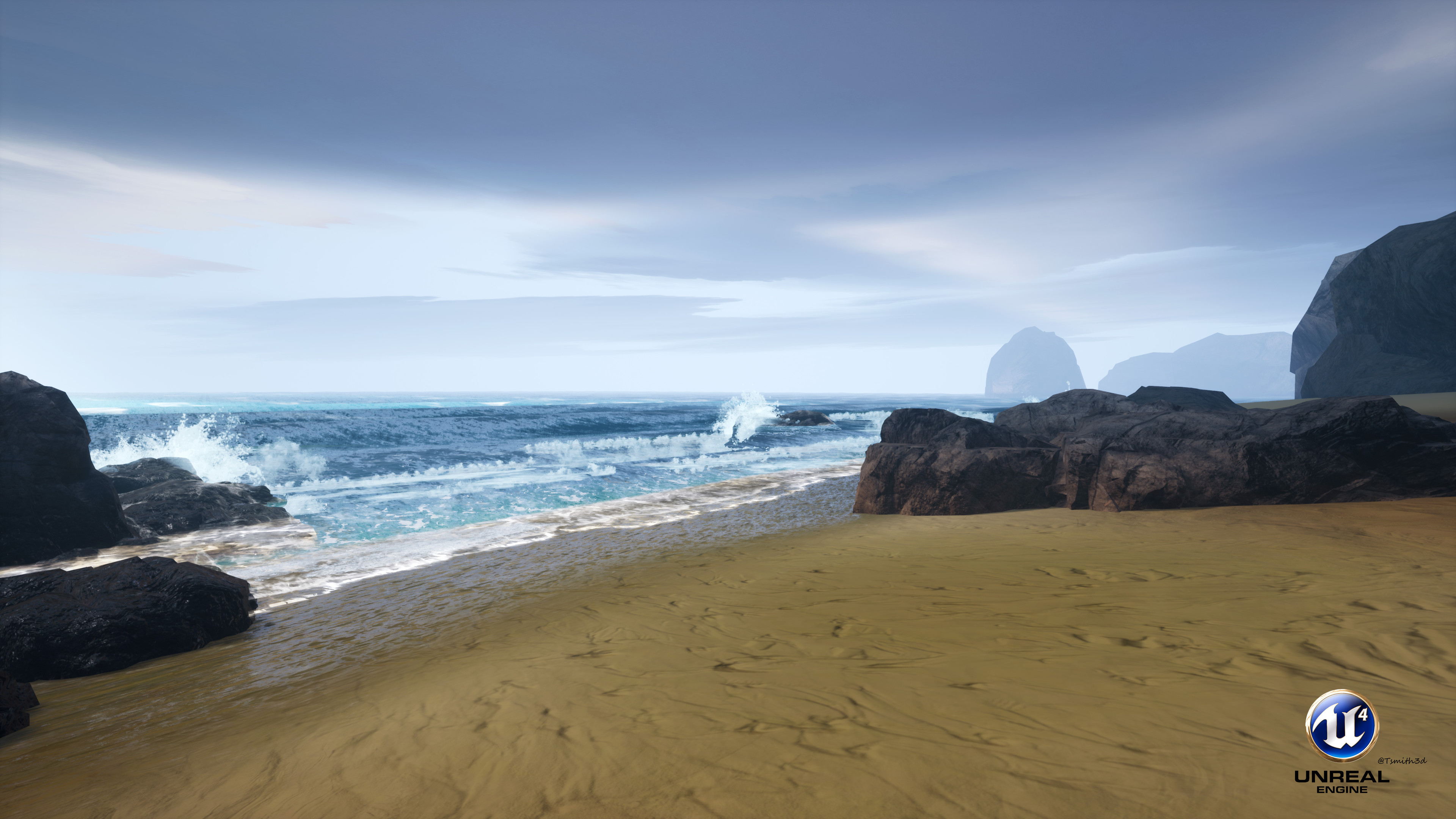Tyler Smith - Ocean Shader and Particle effects in UE4