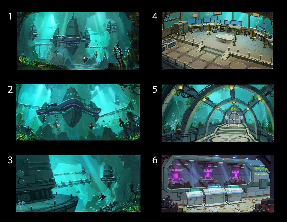 Zoriy - Underwater station