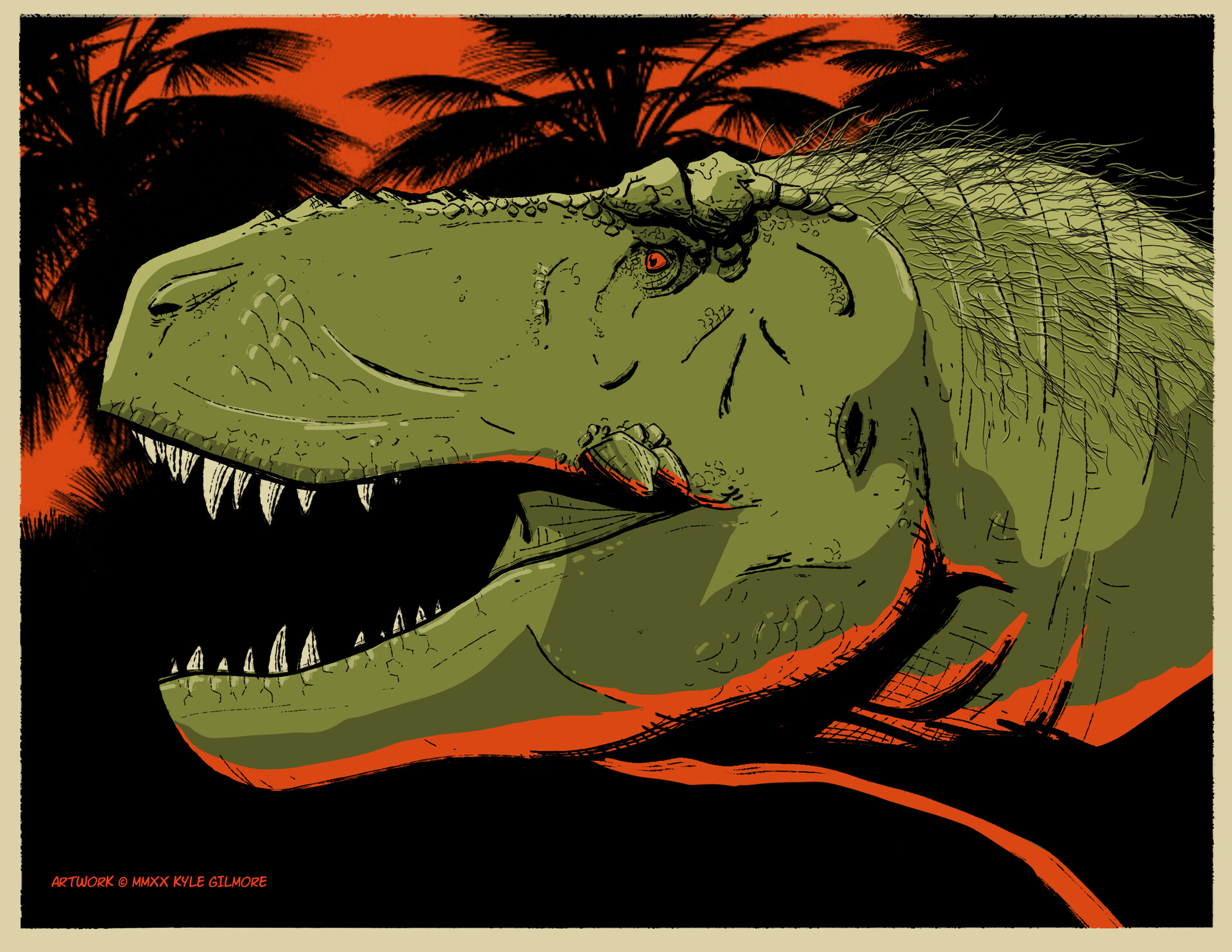 ArtStation - Good Ol' T.rex