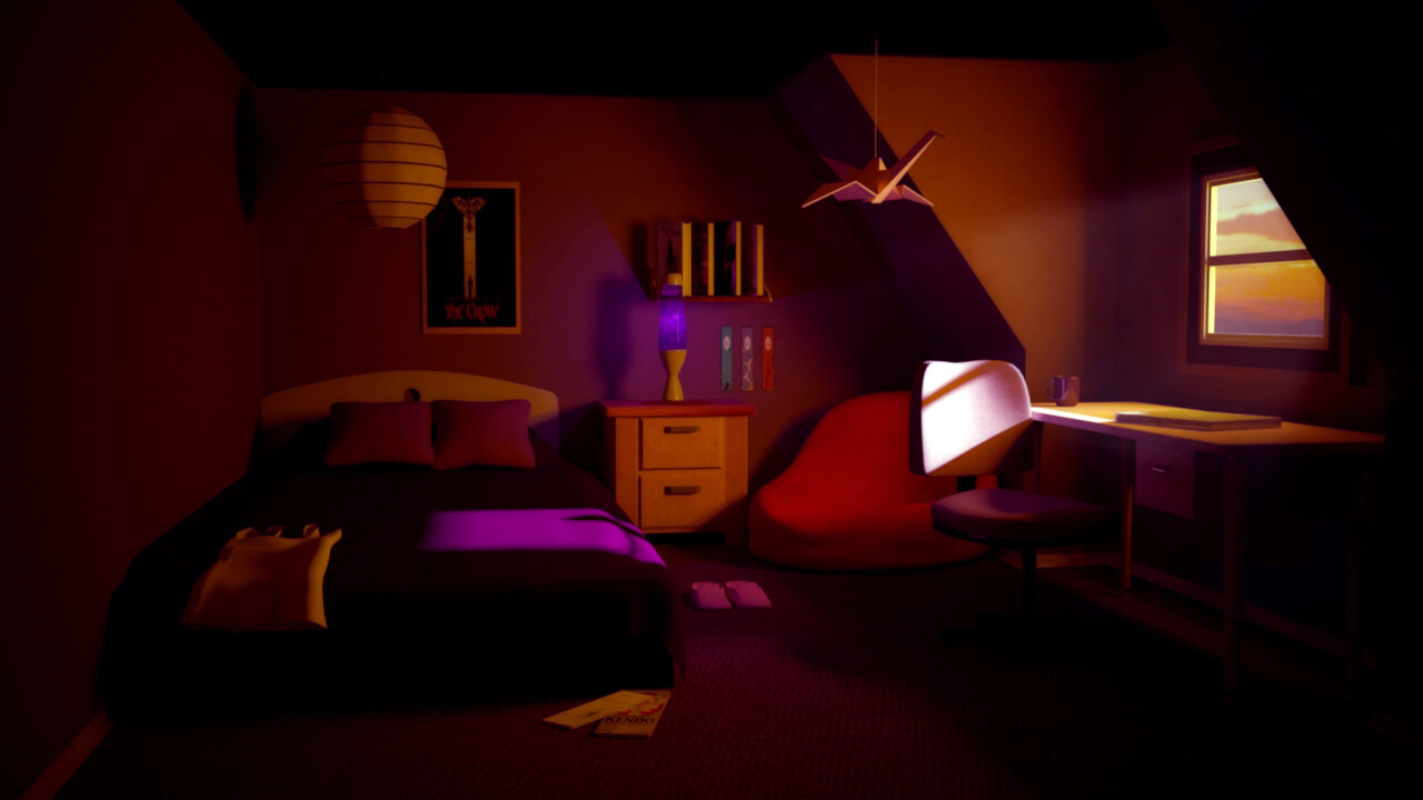 ArtStation - Hanna's Room