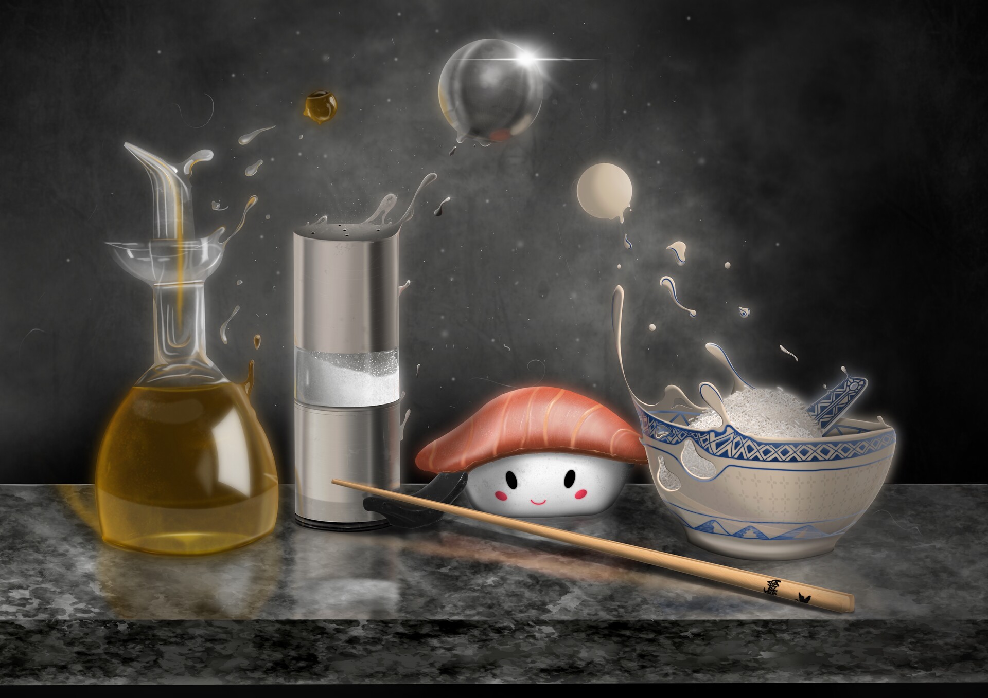 ArtStation - Bodegón surrealista