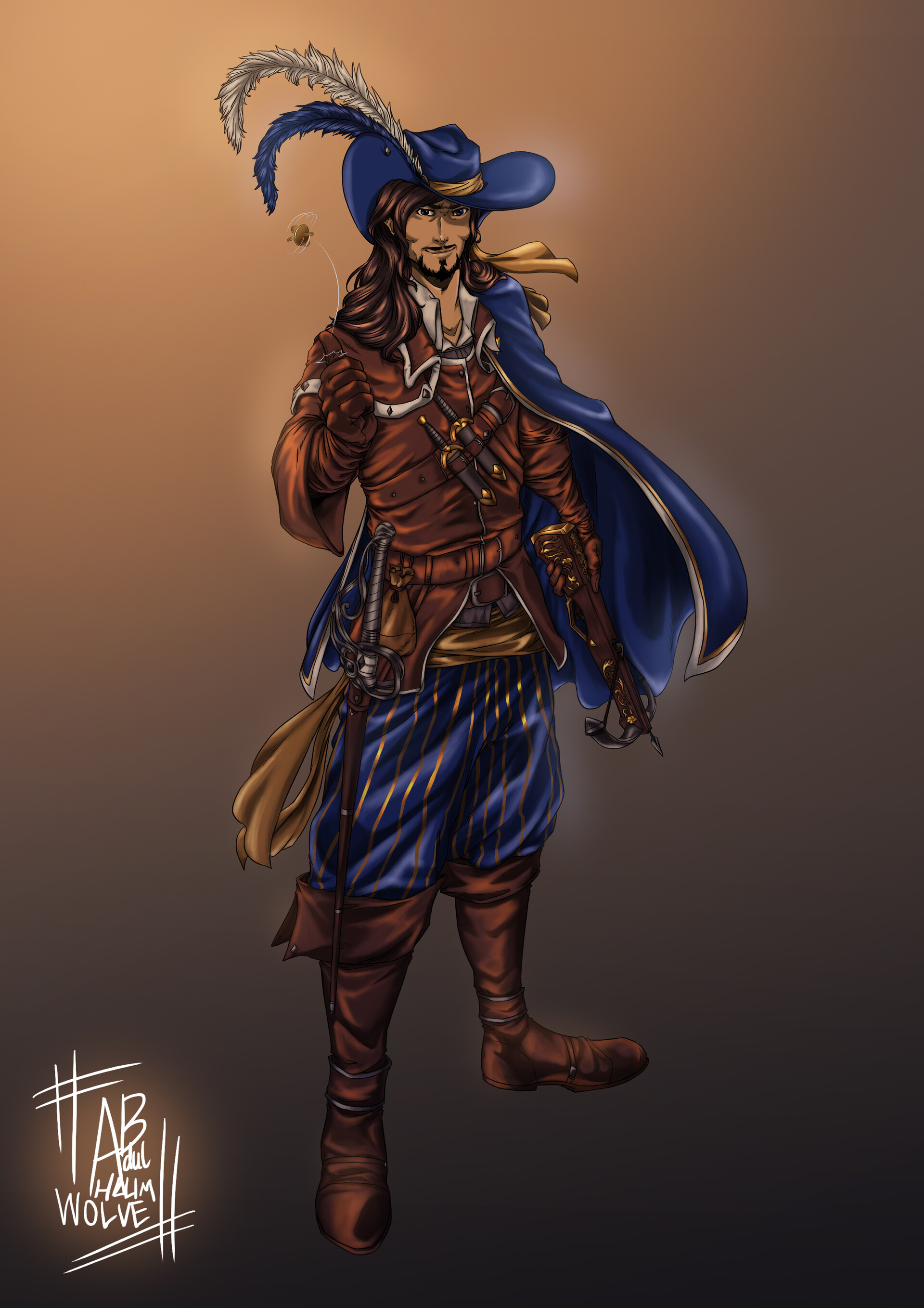 ArtStation - D&D character - Alek Aerandir