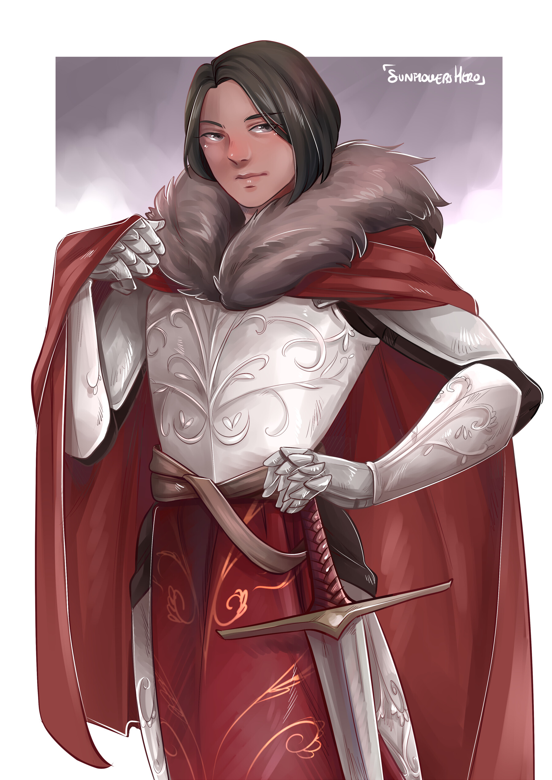 ArtStation - Halfbody commission