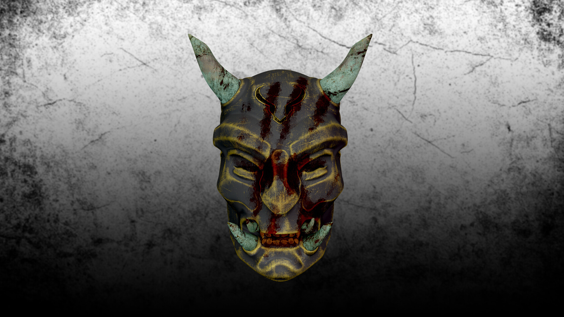 ArtStation - Oni mask