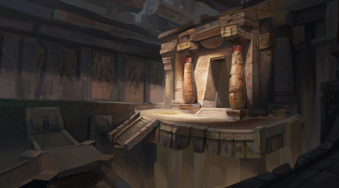 ArtStation - Tomb-Study