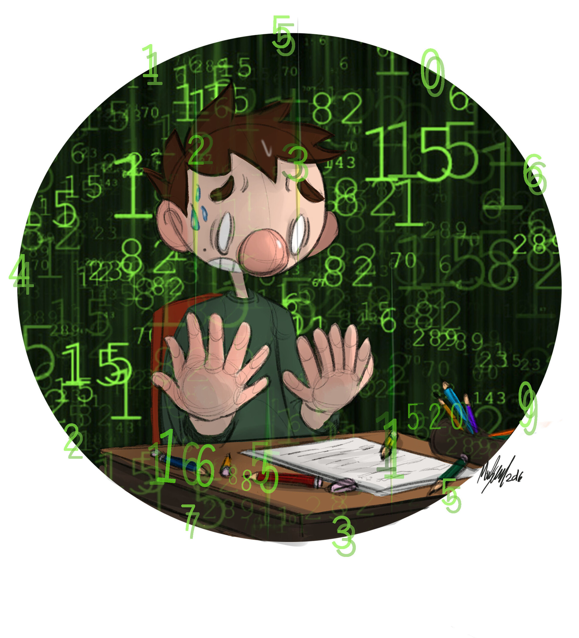 ArtStation - Dyscalculia